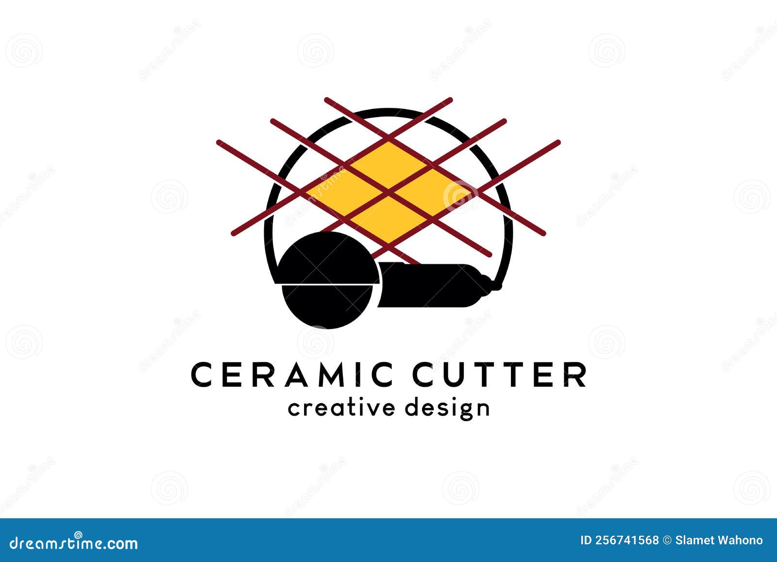 Ceramic Cutting Tool Logo Design Stock Vector - Illustration of ...