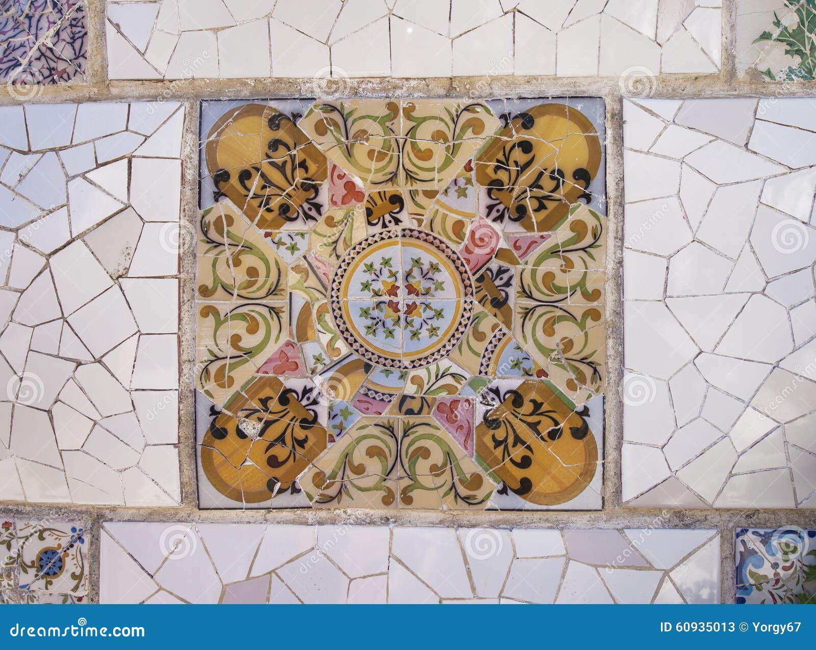 Ceramic Decoration Fragment Stock Image - Image of pattern, fragment ...