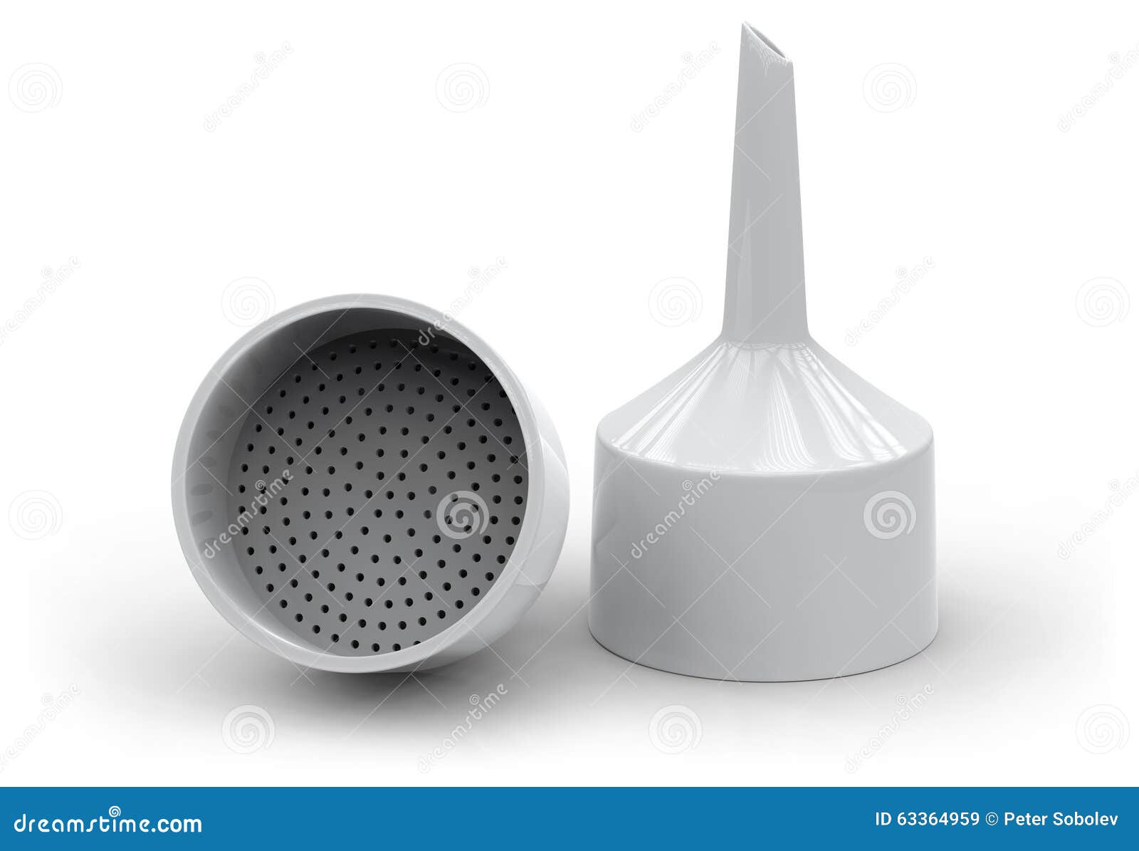 Ceramic funnel stock image. Image of white, industry - 63364959