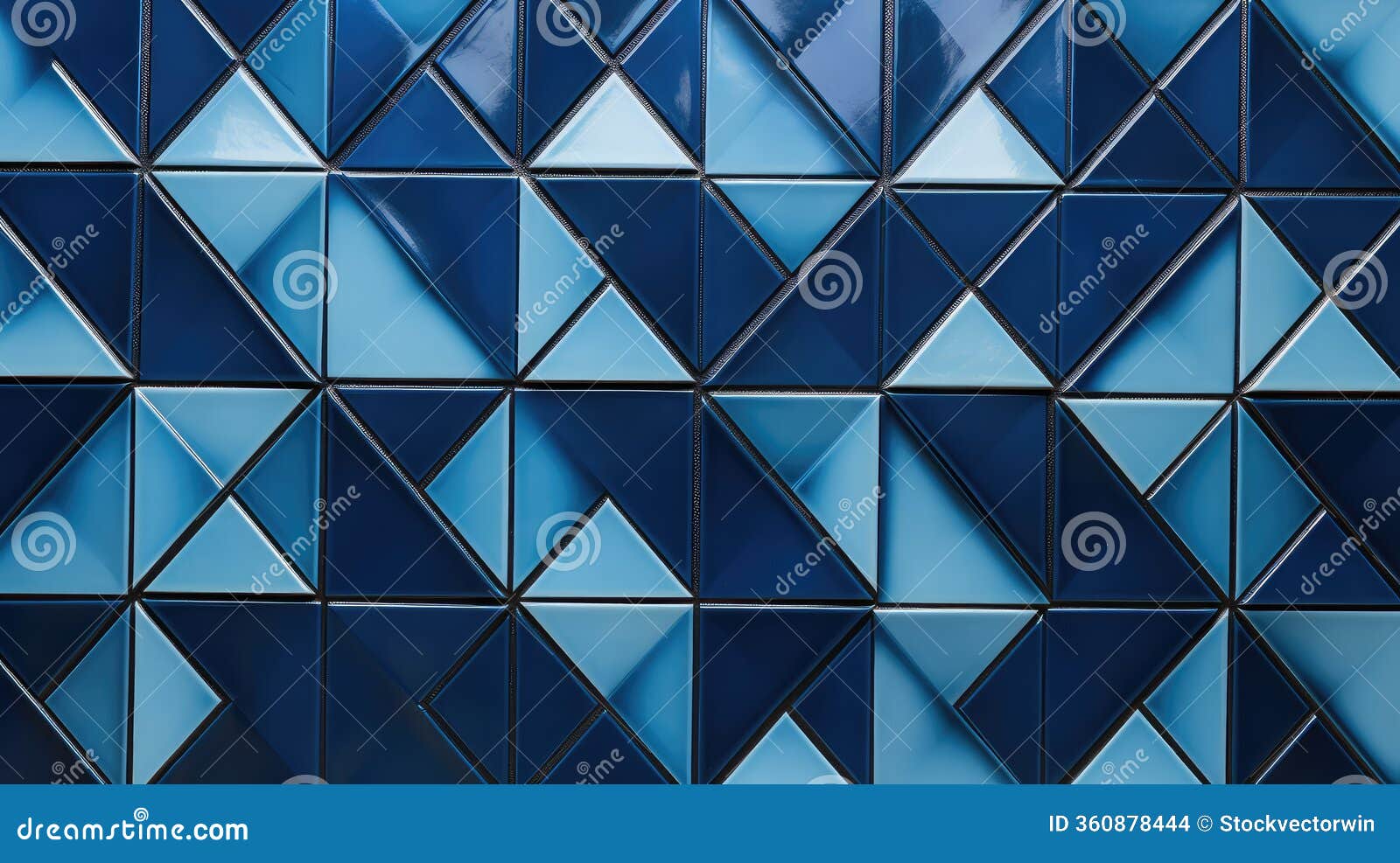 Ceramic Geometric Patterns Blue Stock Illustration - Illustration of ...