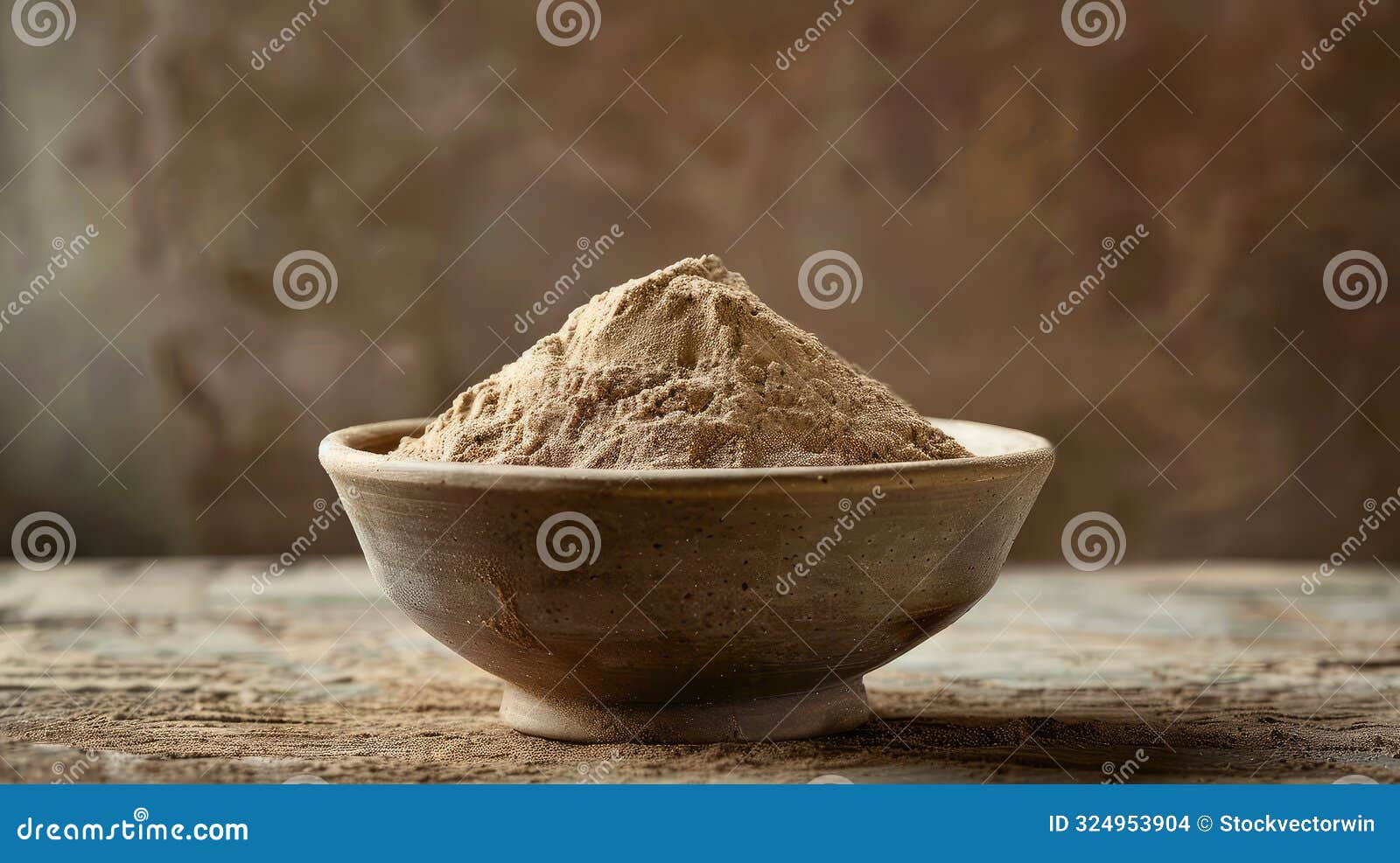 Ceramic light brown powder stock illustration. Illustration of harmony ...