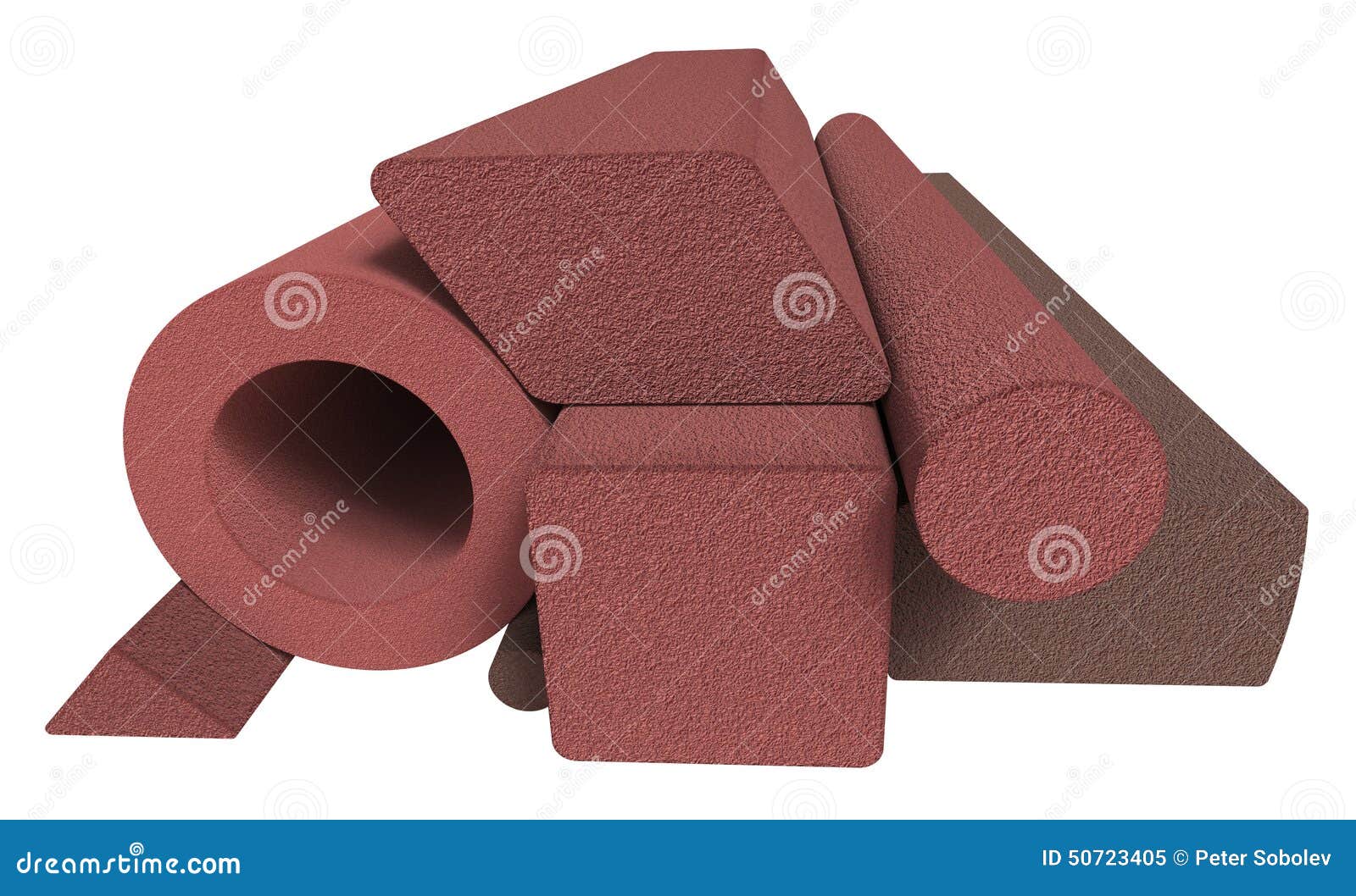 Ceramic materials stock image. Image of cordierie, isolated - 50723405