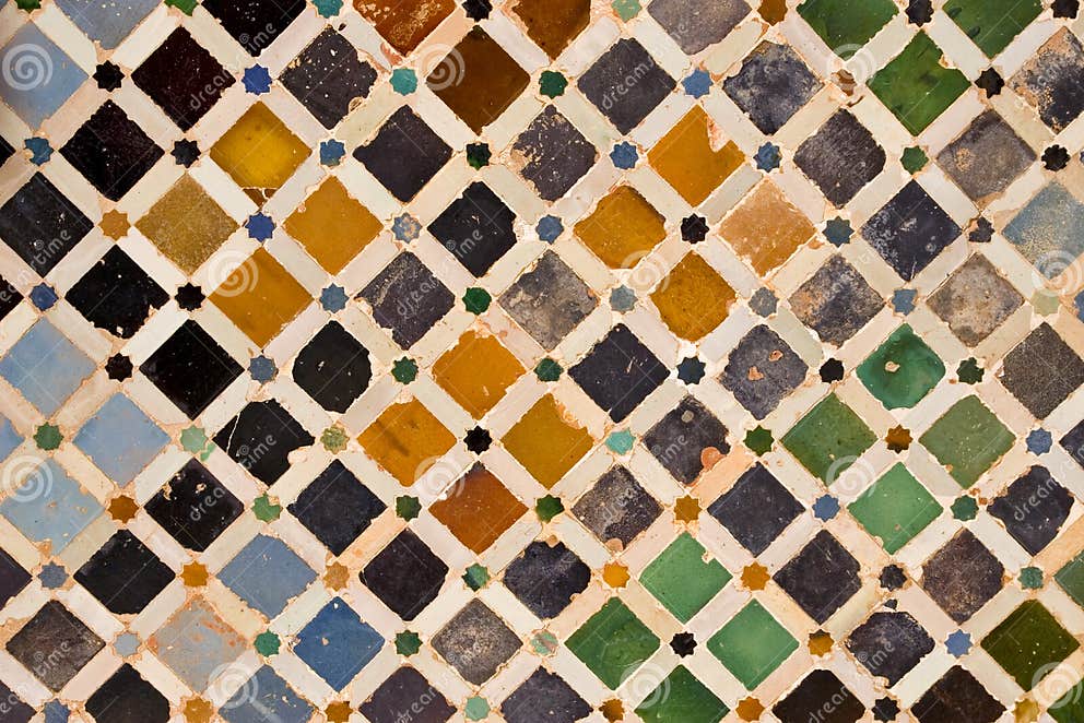 Ceramic pattern stock photo. Image of decoration, wall - 4366848
