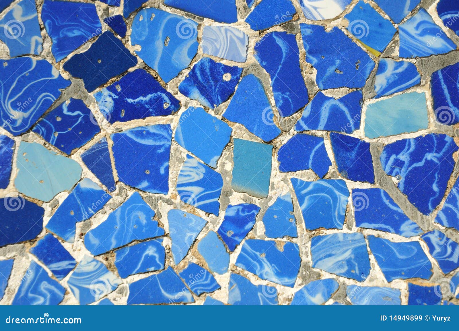 Ceramic pattern, Barcelona stock image. Image of bright - 14949899