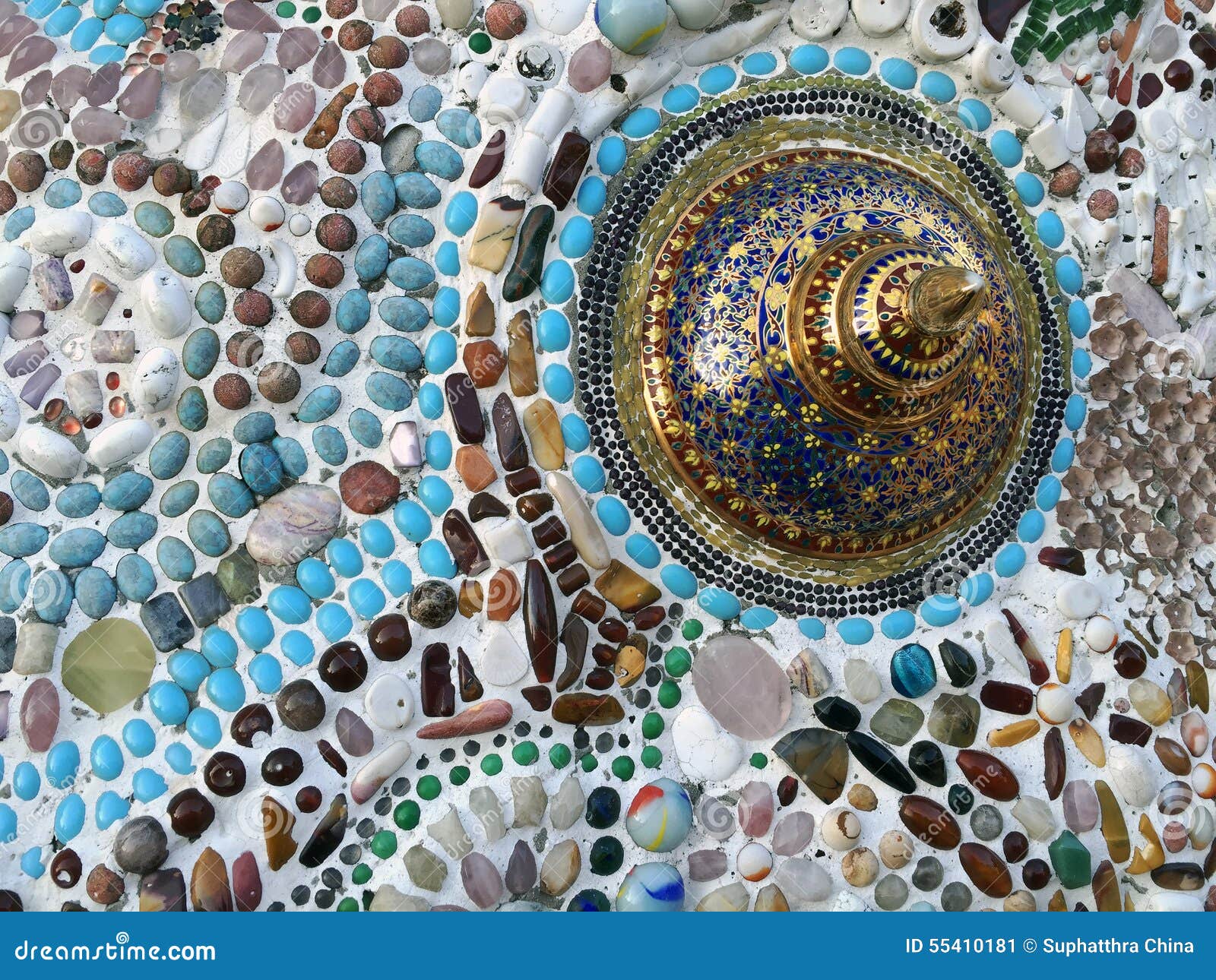 Ceramic pattern decoration stock image. Image of colourful - 55410181