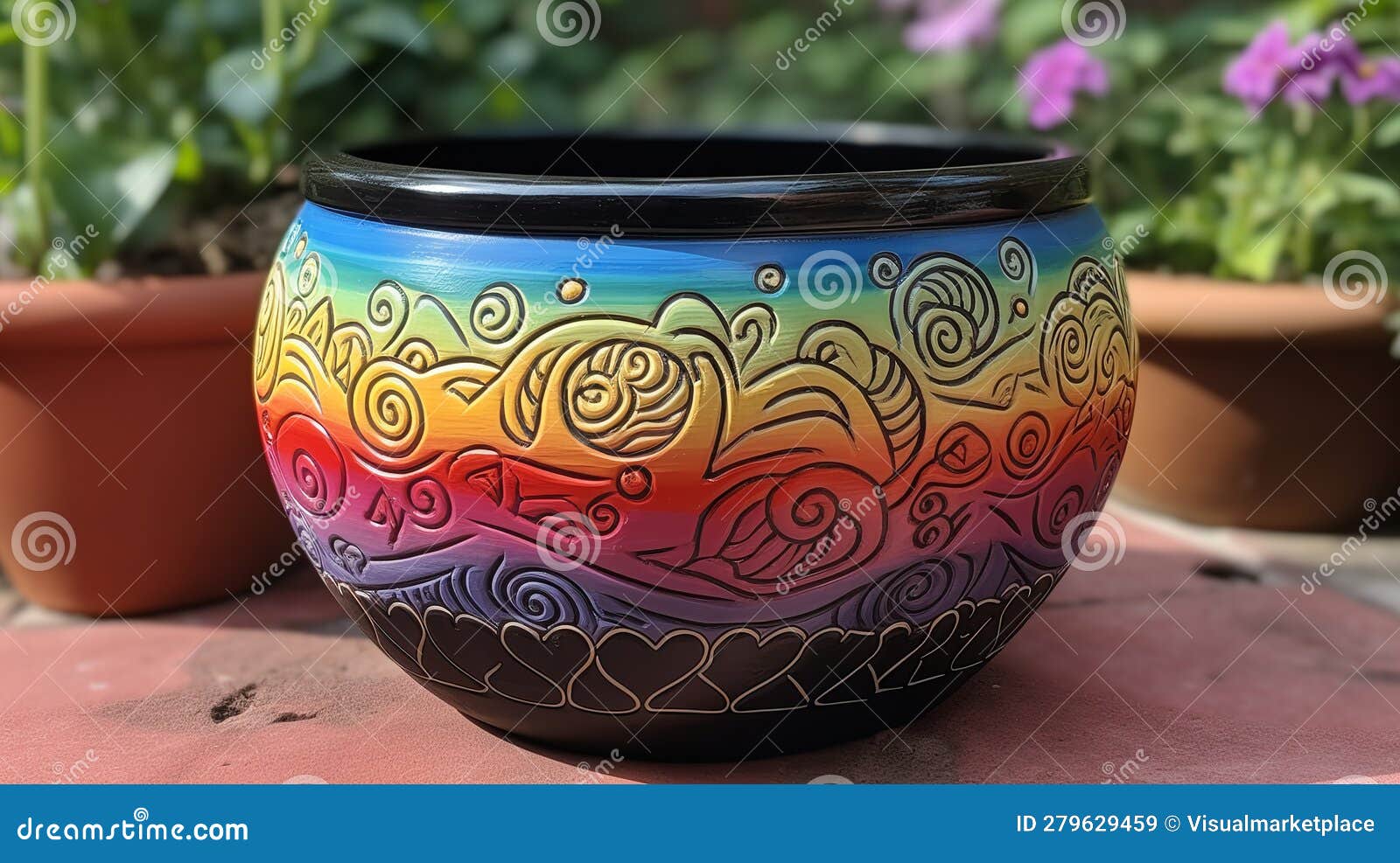 Echoes of Pride in Ceramic Artistry Stock Illustration - Illustration ...