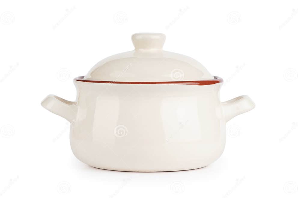 Ceramic pot. soup tureen stock image. Image of enamel - 29044847