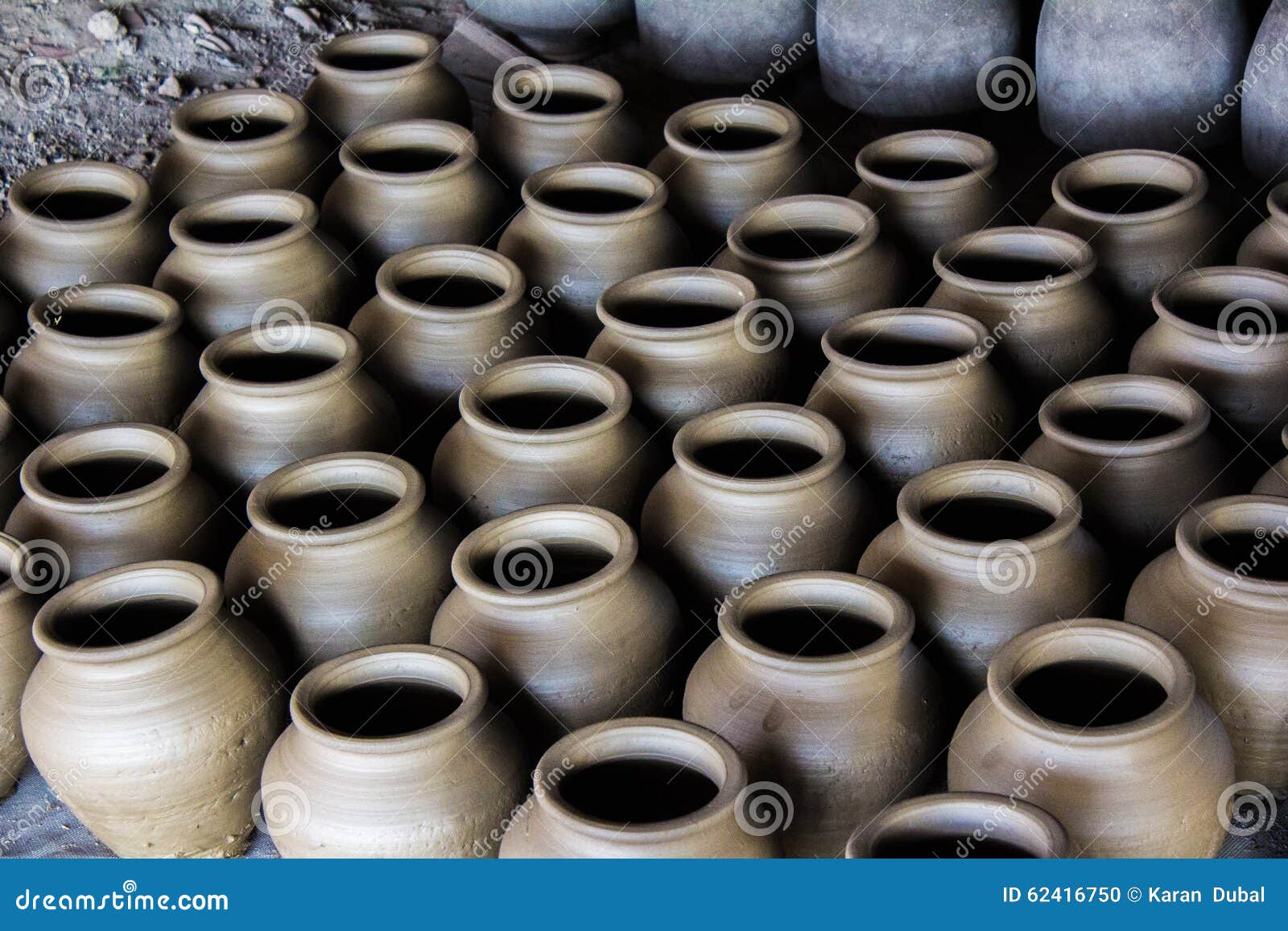 Ceramic pots stock photo. Image of lines, urns, high - 62416750