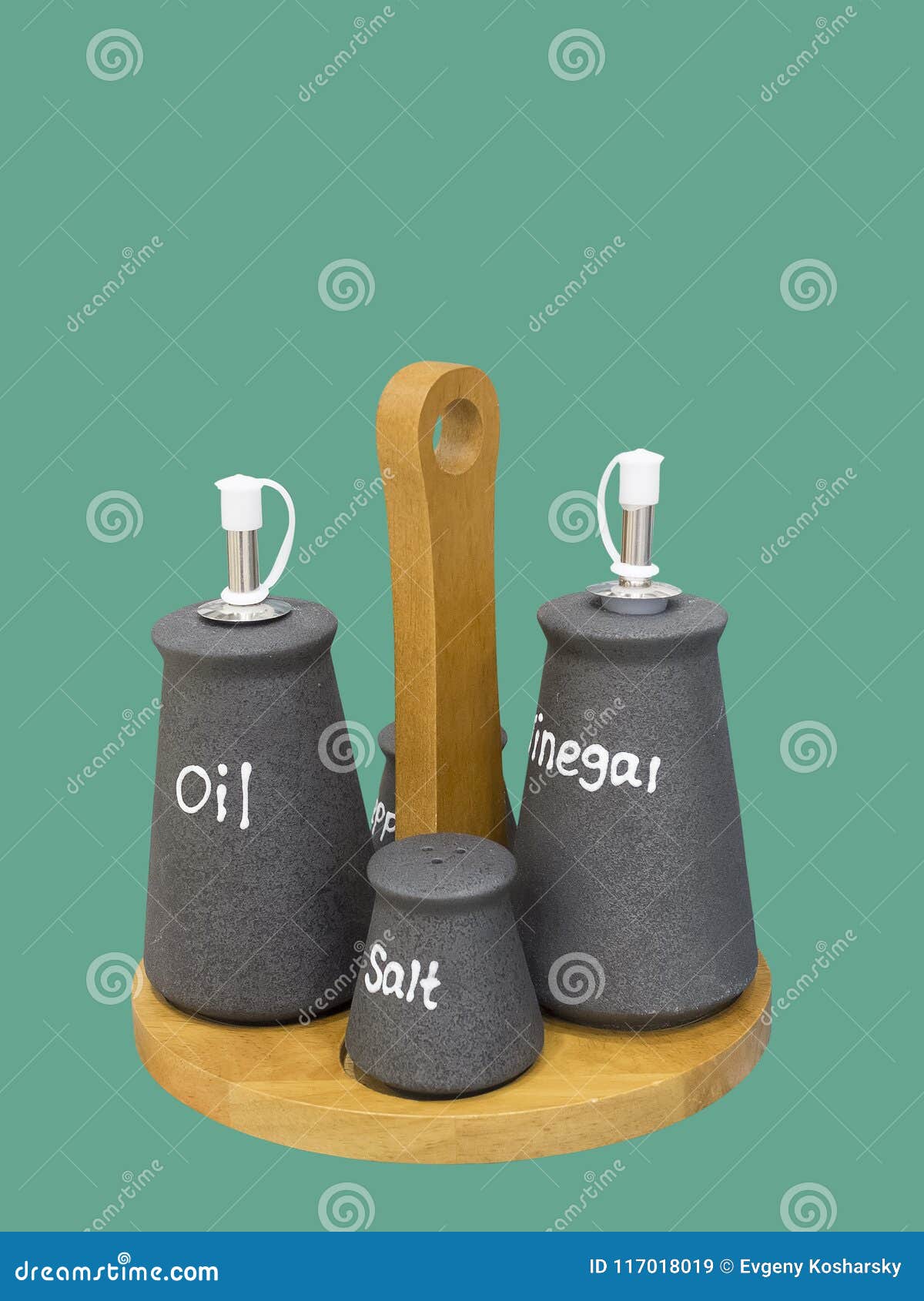 Ceramic set for spices stock image. Image of condiment - 117018019