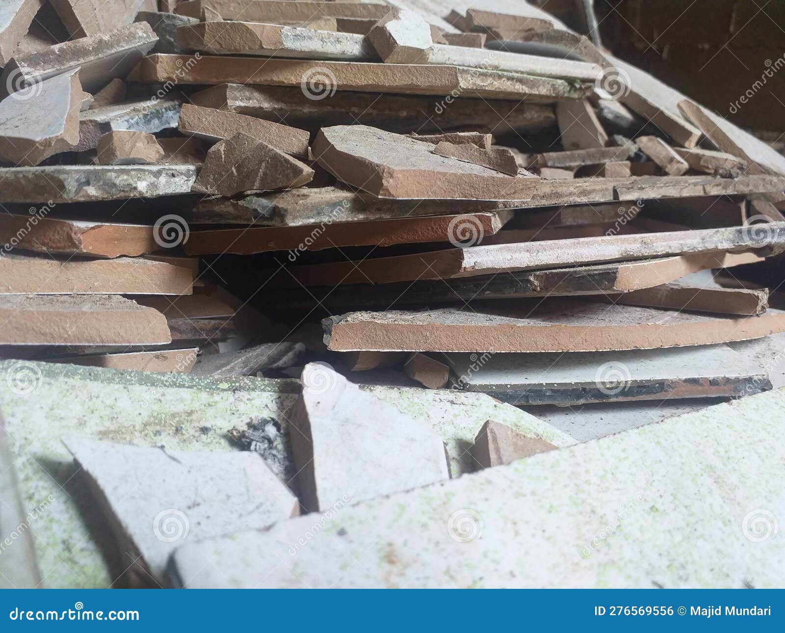 Ceramic Shards Have Sharp Edges Up Close Stock Photo - Image of shards ...