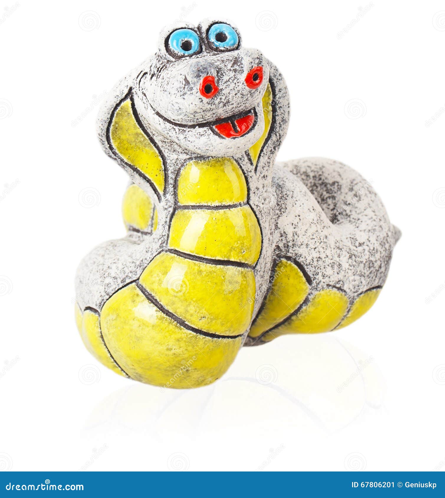 Statue Of Snake Or Serpent Called Dragon, Naga Statue Stock Photo ...