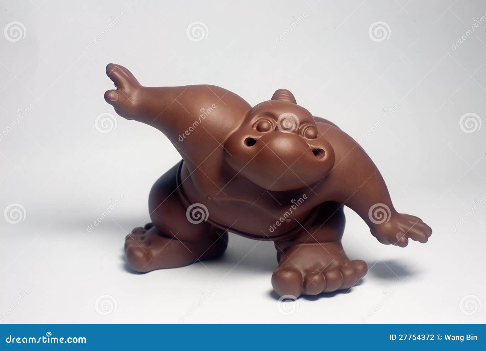 Ceramic sumo wrestler stock photo. Image of concise, athlete - 27754372