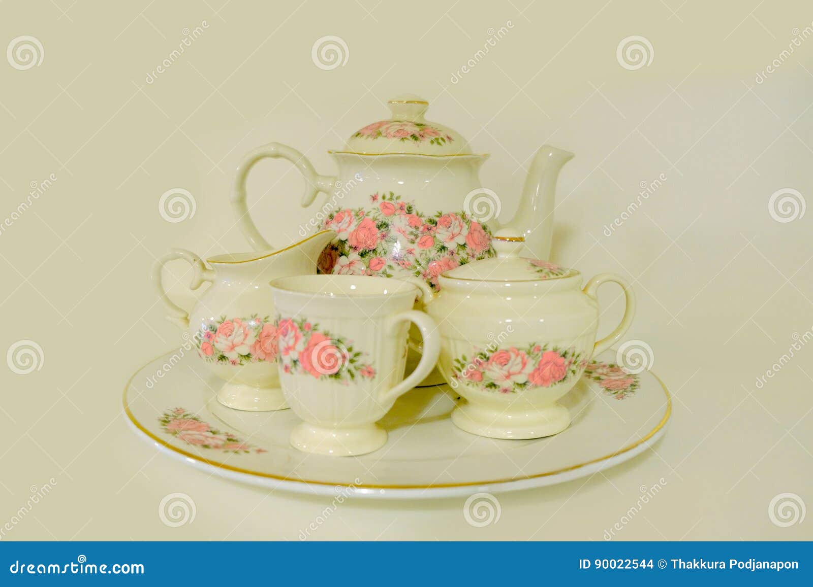 Ceramic tea set stock photo. Image of black, decorative - 90022544
