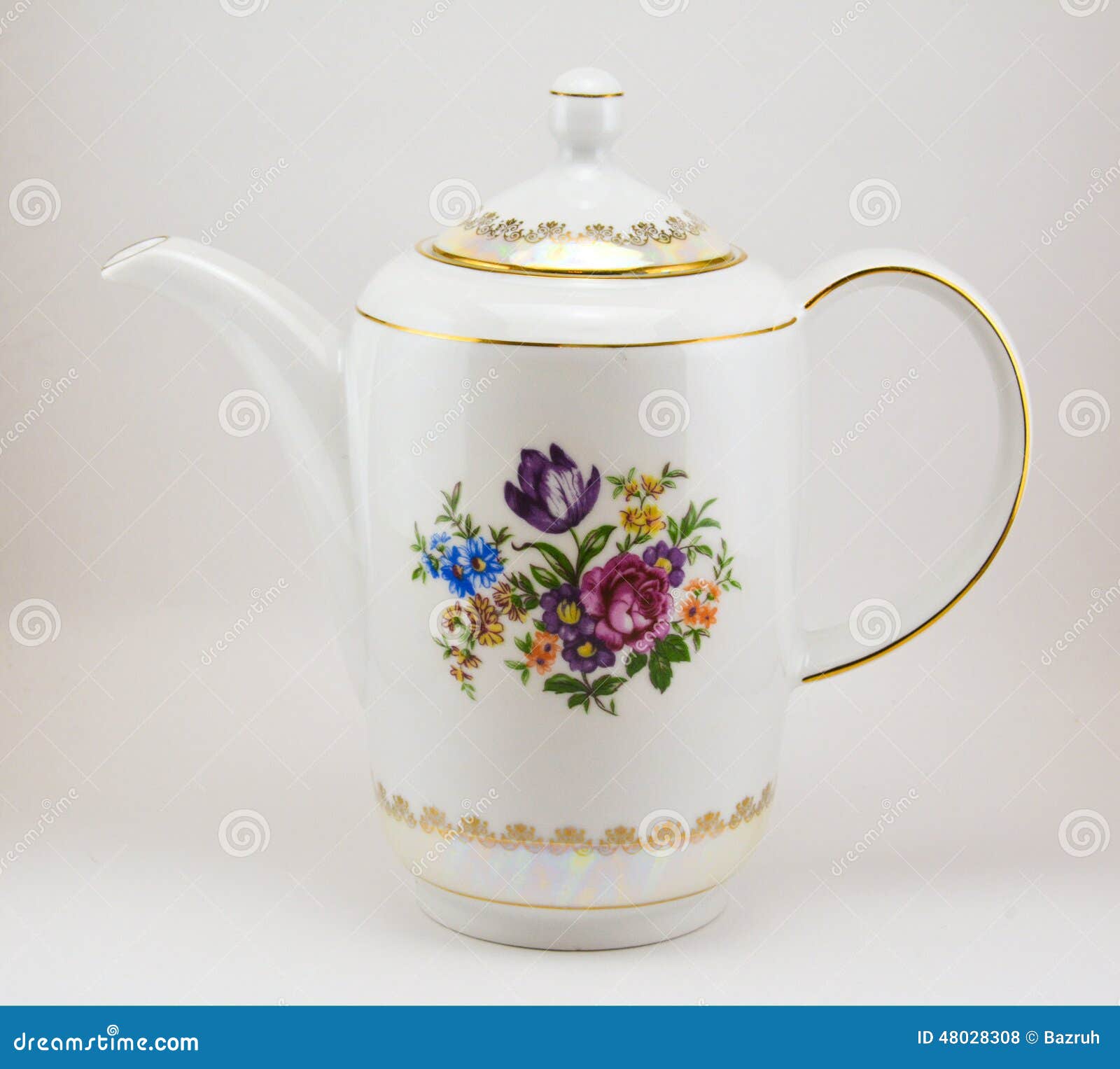 Ceramic teapot stock photo. Image of teapot, dishes, kitchen - 48028308