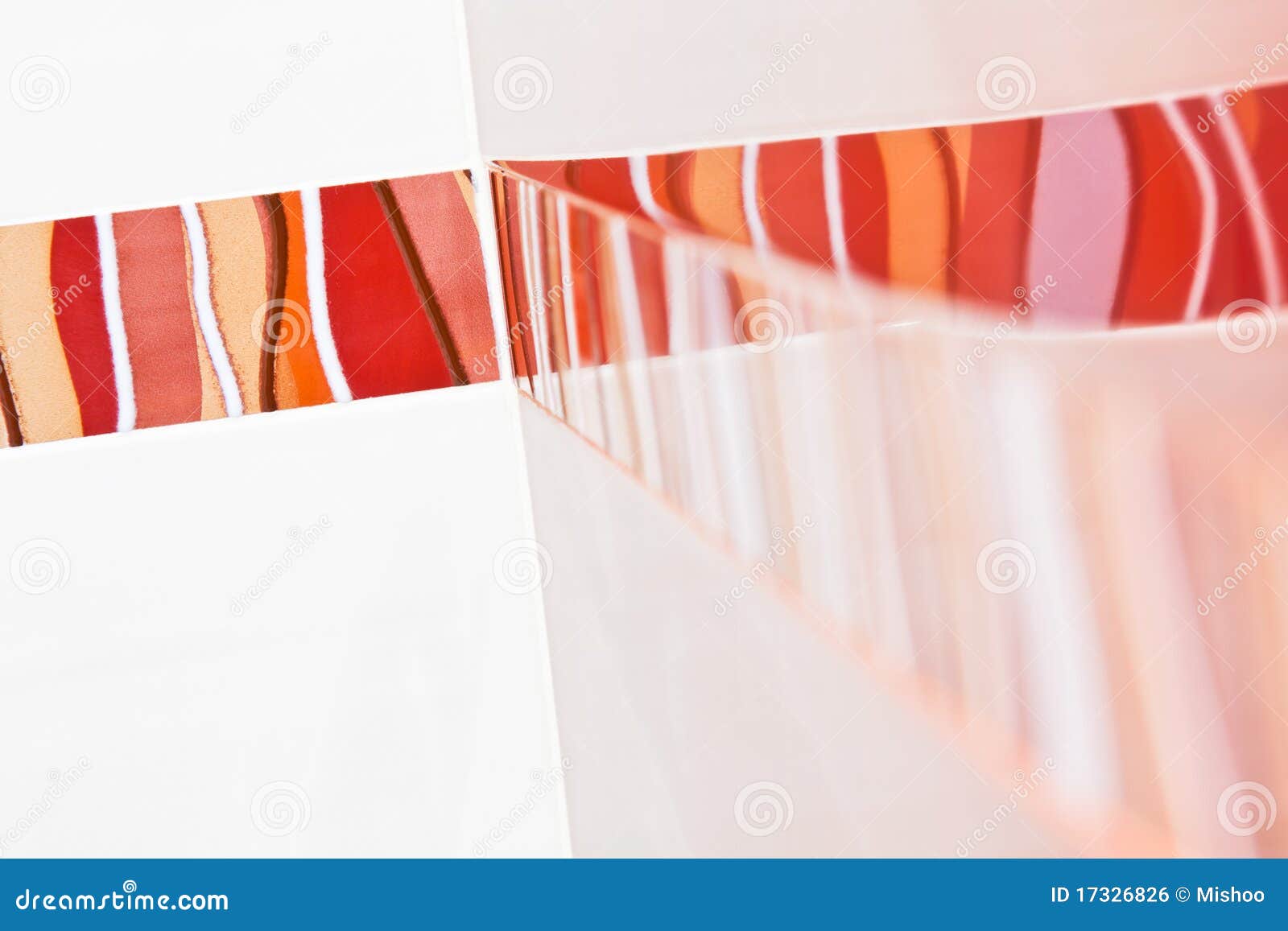 Ceramic tile stock photo. Image of tiled, bathroom, reflection - 17326826