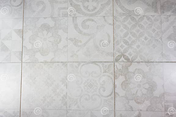 Ceramic Tile Floor Pattern Texture Background for Interior or Exterior ...