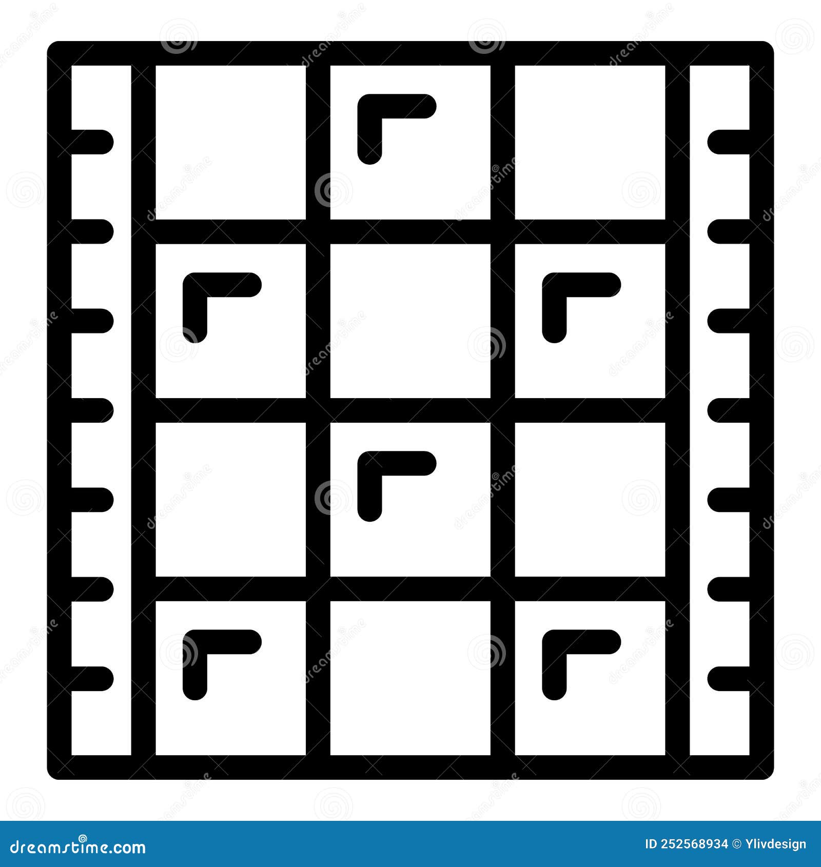 Ceramic Tile Icon Outline Vector. Marble Surface Stock Vector ...