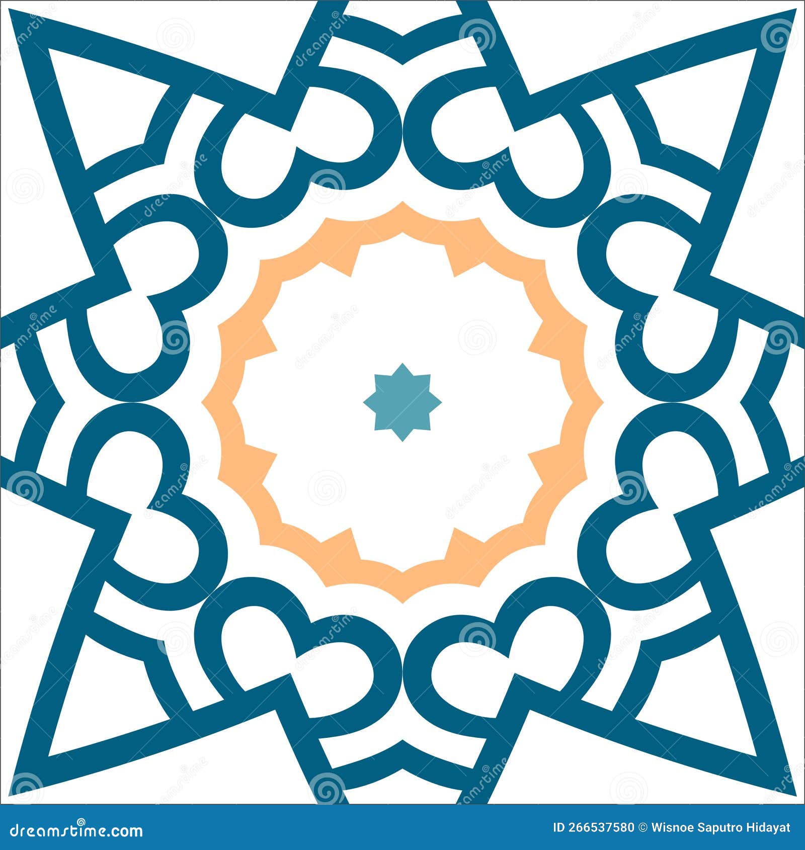 CERAMIC TILE MOTIF-3 stock vector. Illustration of potted - 266537580