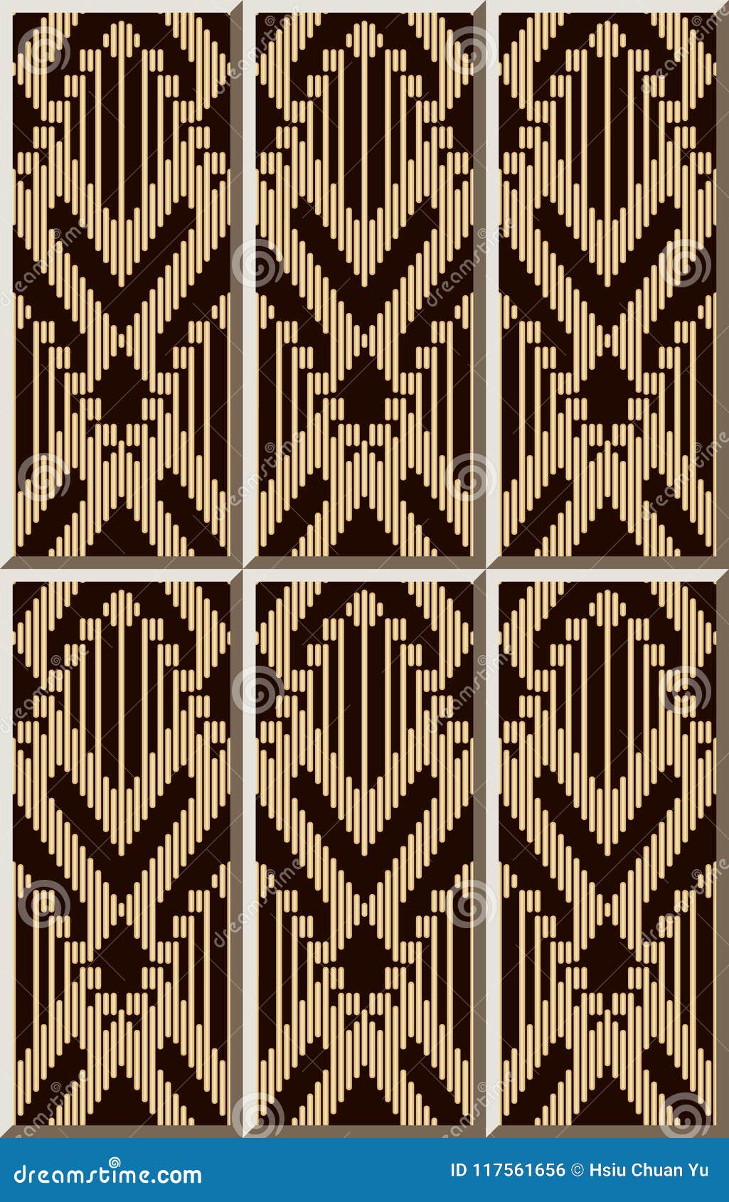 Ceramic Tile Pattern Arrow Triangle Check Cross Geometry Line Stock ...