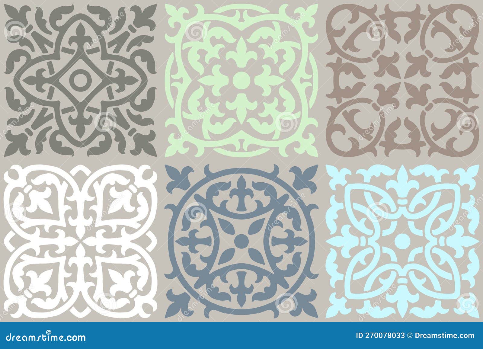 Ceramic Tile Pattern. Wall or Floor Texture. Absrtract Decorative ...