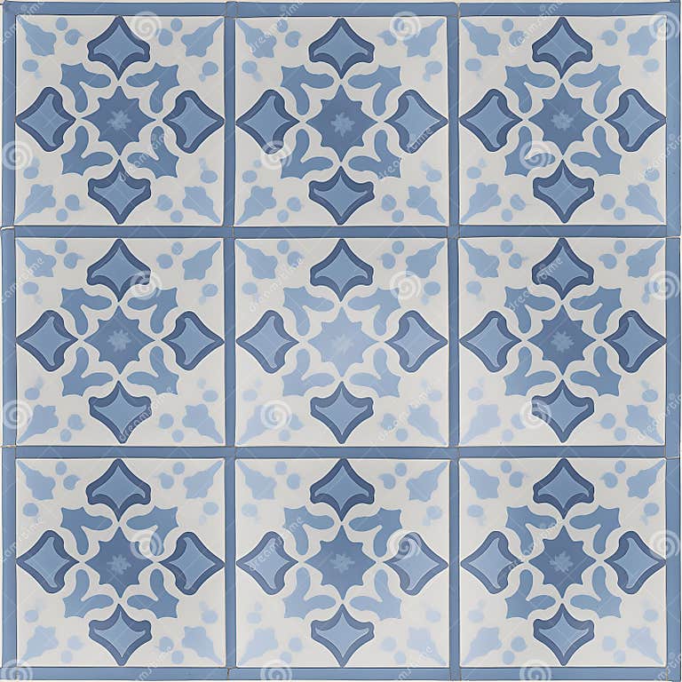 Ceramic Tile Pattern. Wall or Floor Texture. Absrtract Decorative ...