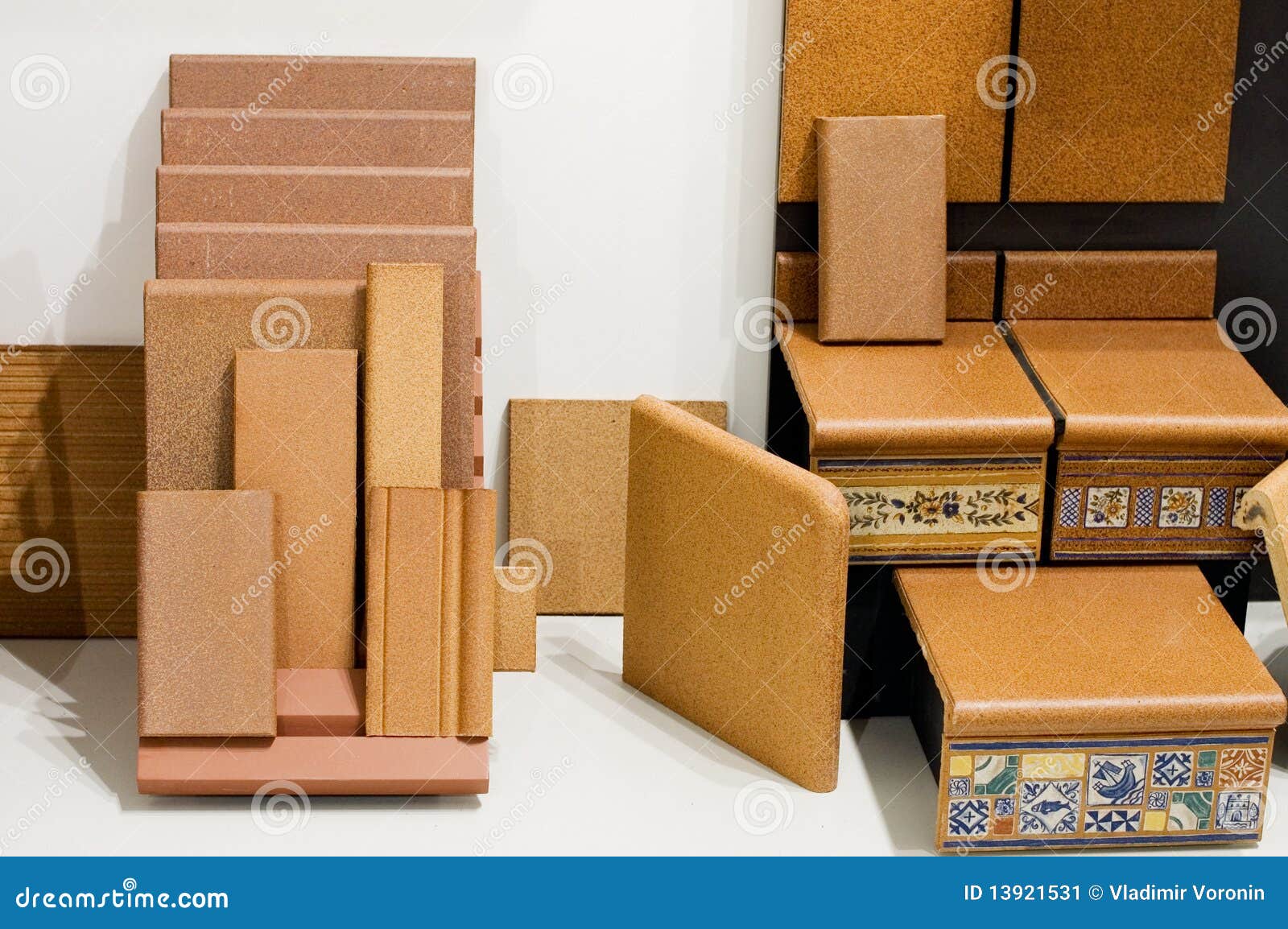 The Ceramic Tile Prepared for Packing Stock Image - Image of close ...