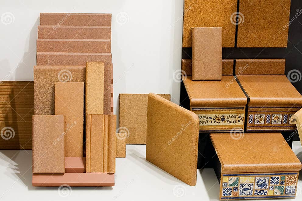 The Ceramic Tile Prepared for Packing Stock Image - Image of close ...