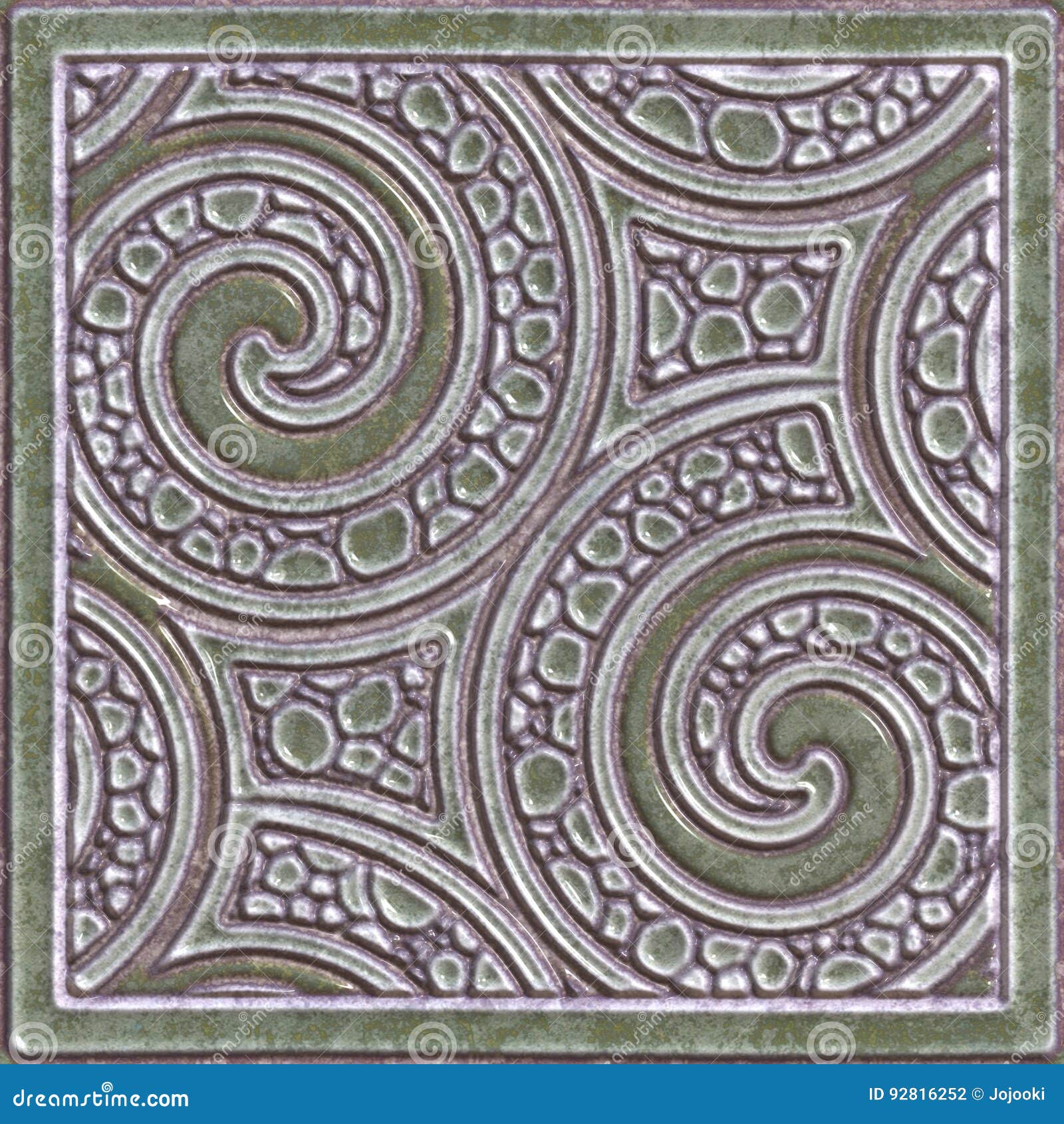 Ceramic Tile Seamless Texture Stock Illustration - Illustration of ...