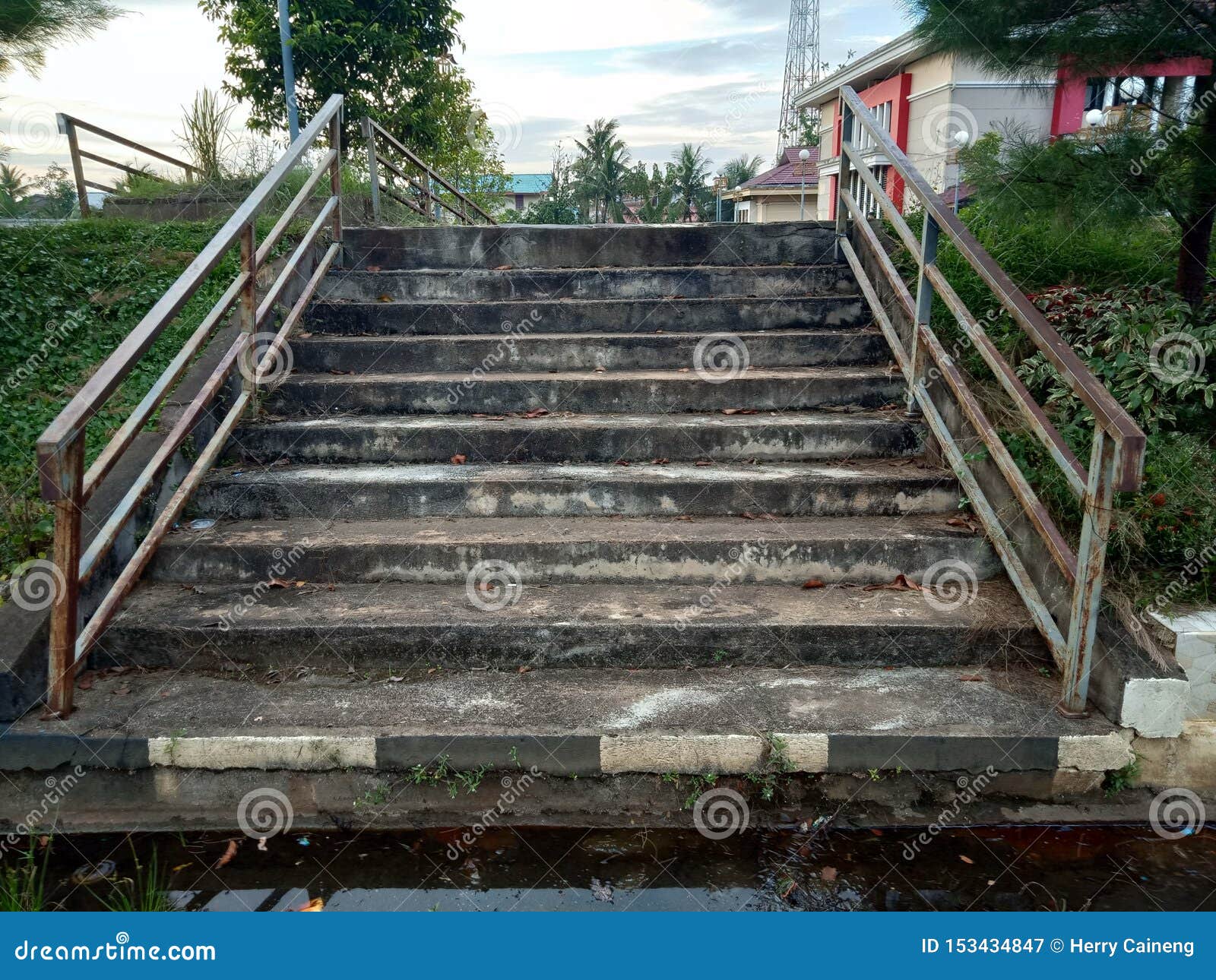 The Ceramic Tile Staircase Steps Old, Ceramic Floor Tiles Wood Pattern ...