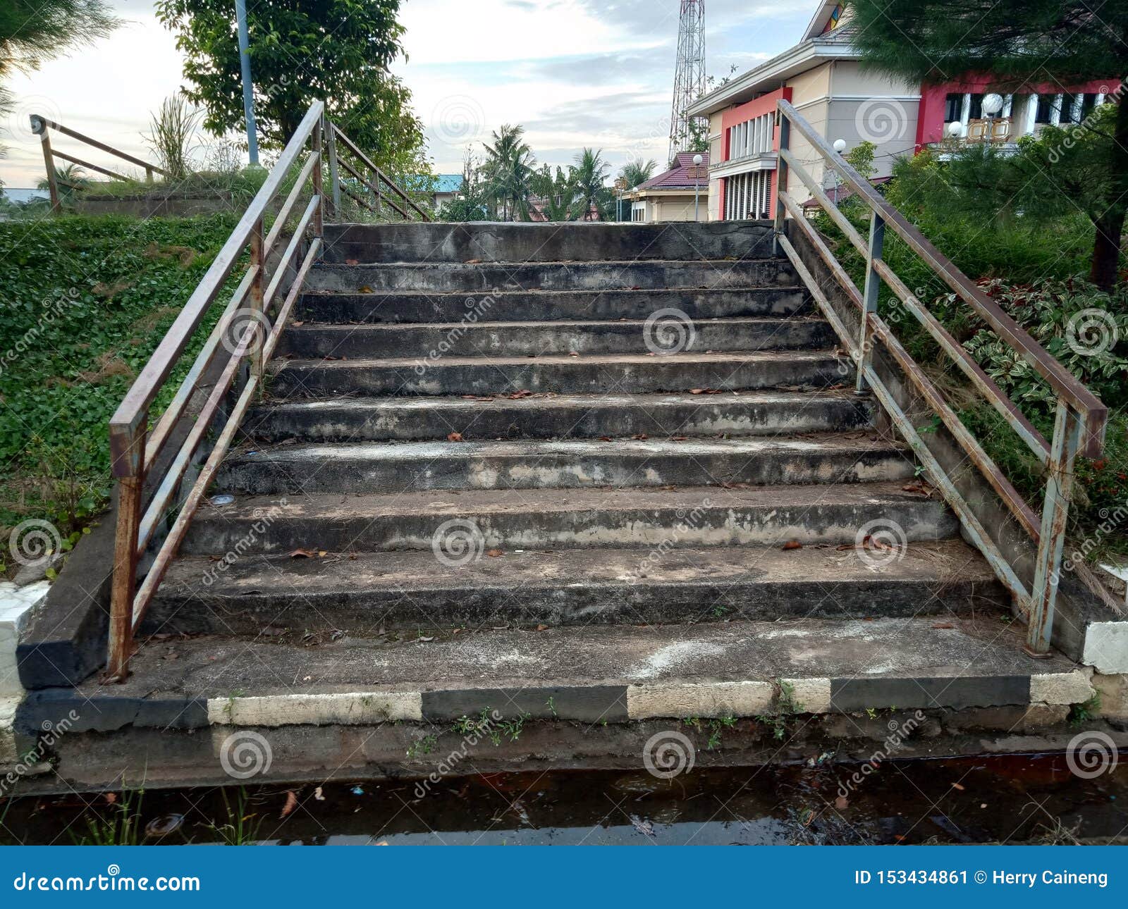 The Ceramic Tile Staircase Steps Old, Ceramic Floor Tiles Wood Pattern ...