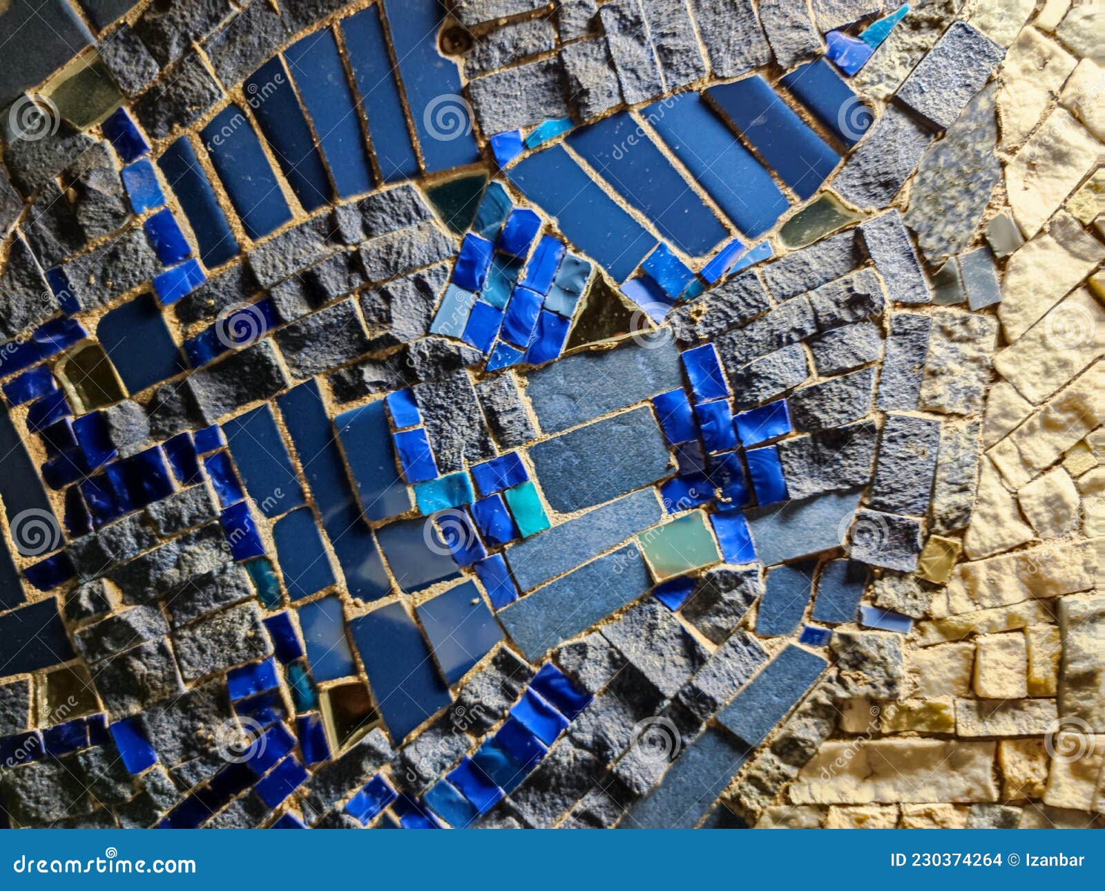 Ceramic tile wall detail stock photo. Image of antique - 230374264