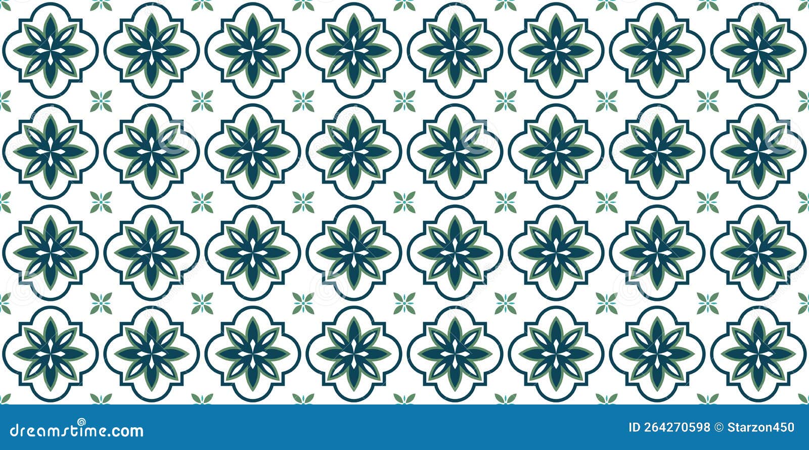 Ceramic Tiled Pattern. Floral Seamless Pattern for Tile Design ...