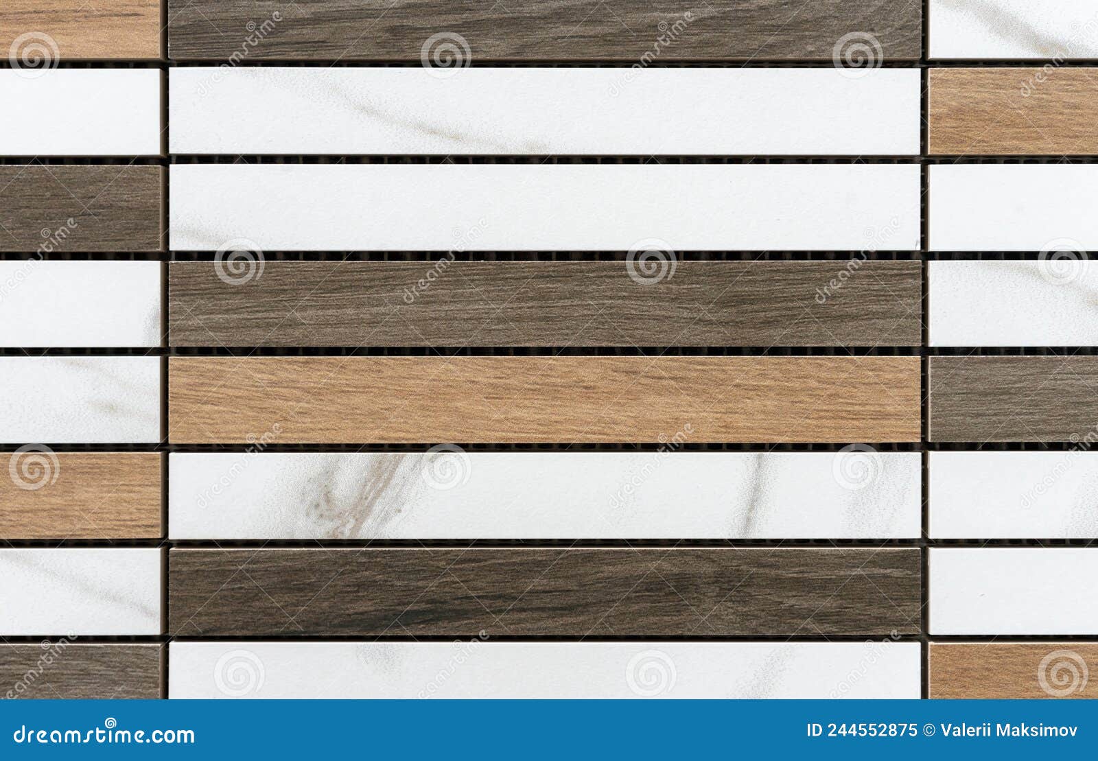 Ceramic Tiles in the Form of Rectangles with Wood Color and Texture ...