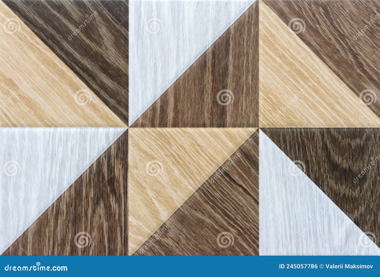Ceramic Tiles in the Form of Triangles with Different Textures of Wood ...