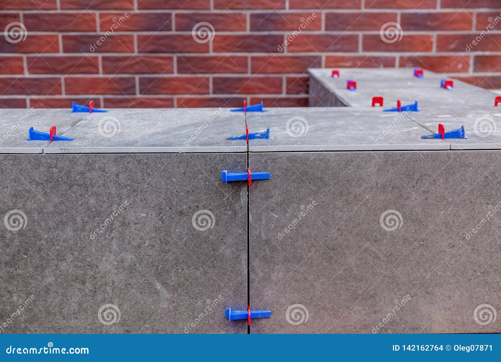 TLS. SVP .Tile Alignment System Stock Photography | CartoonDealer.com ...