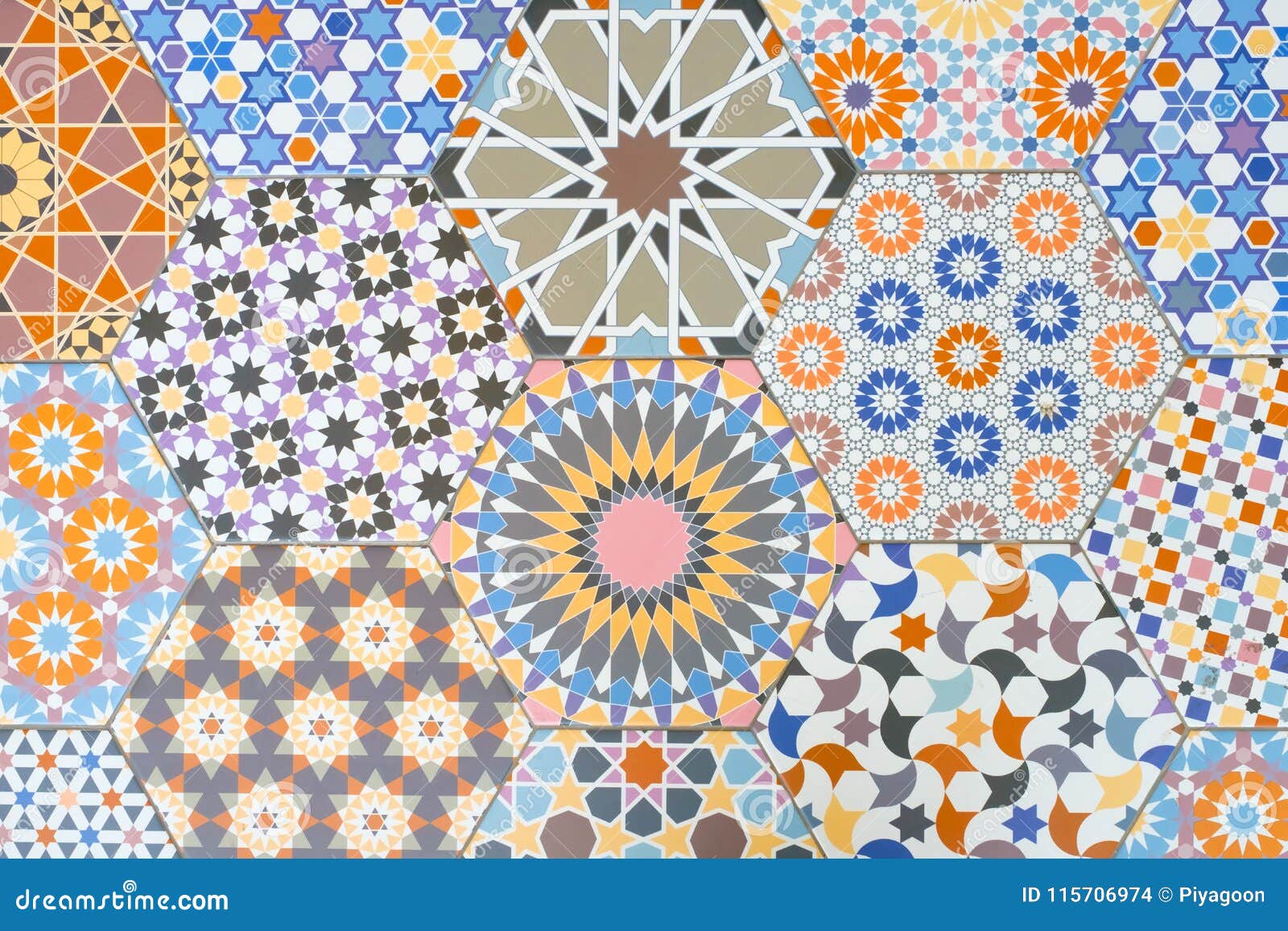 Ceramic tiles patterns stock photo. Image of seamless - 115706974