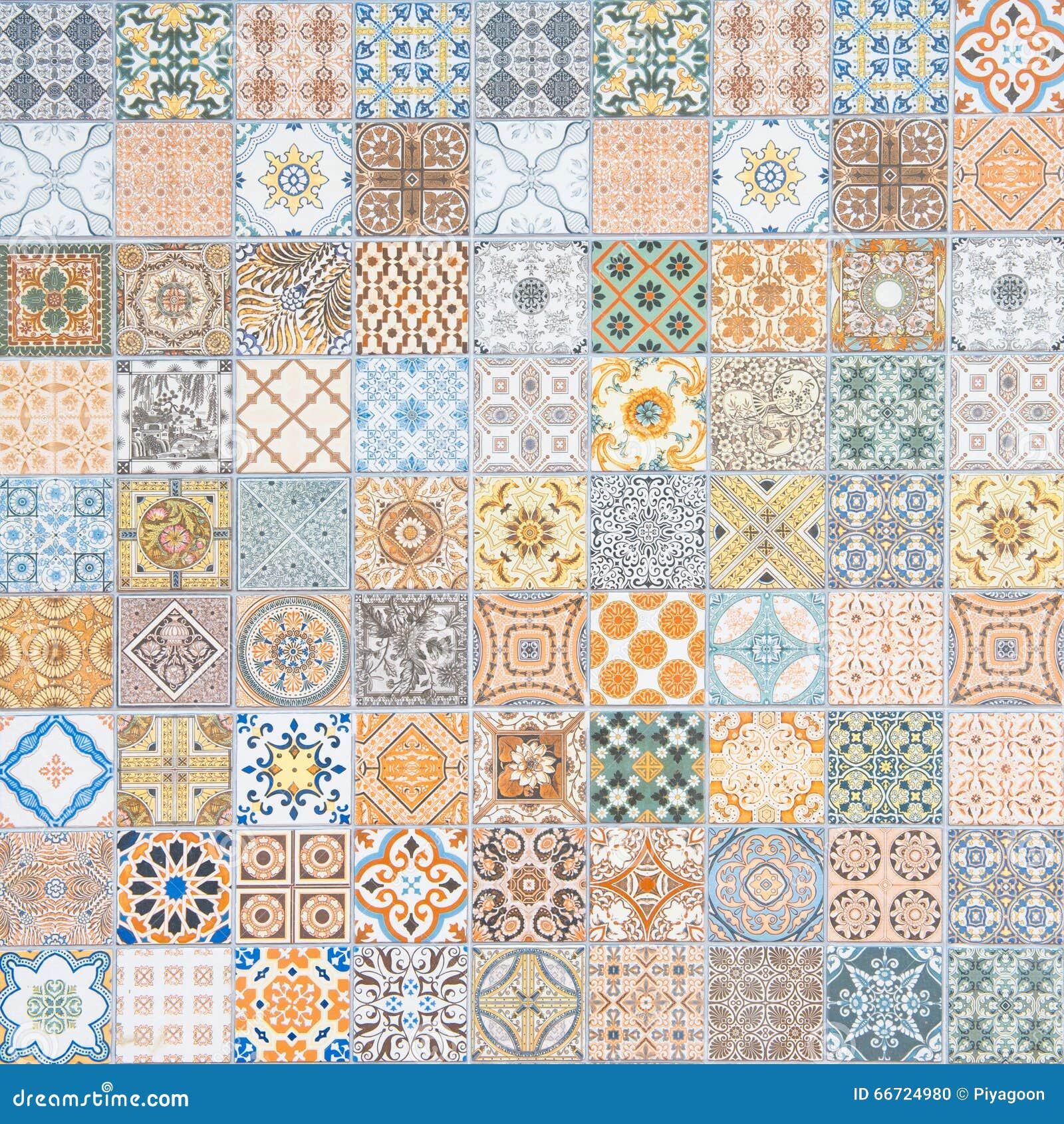 Ceramic tiles patterns stock illustration. Illustration of morocco ...