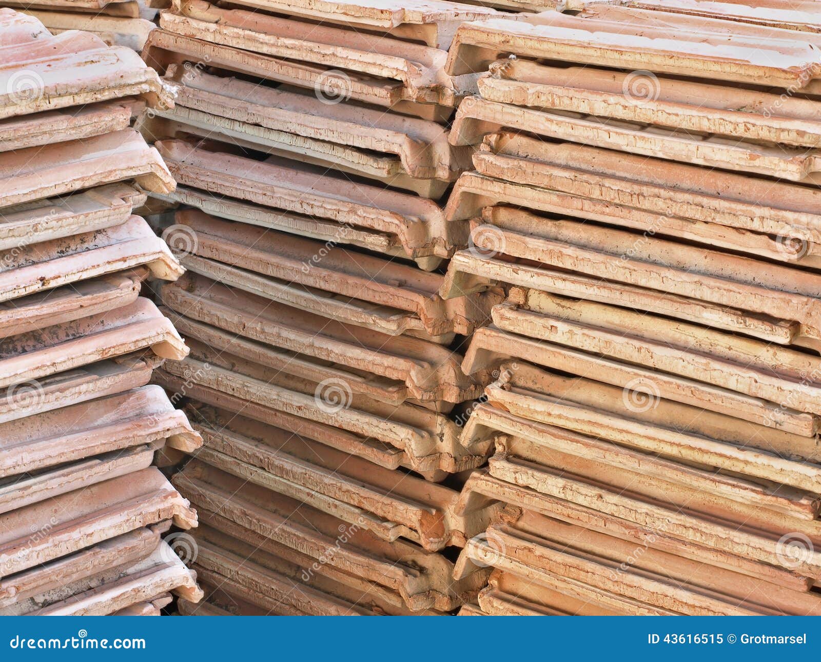 Ceramic tiles pile. stock image. Image of cover, close - 43616515