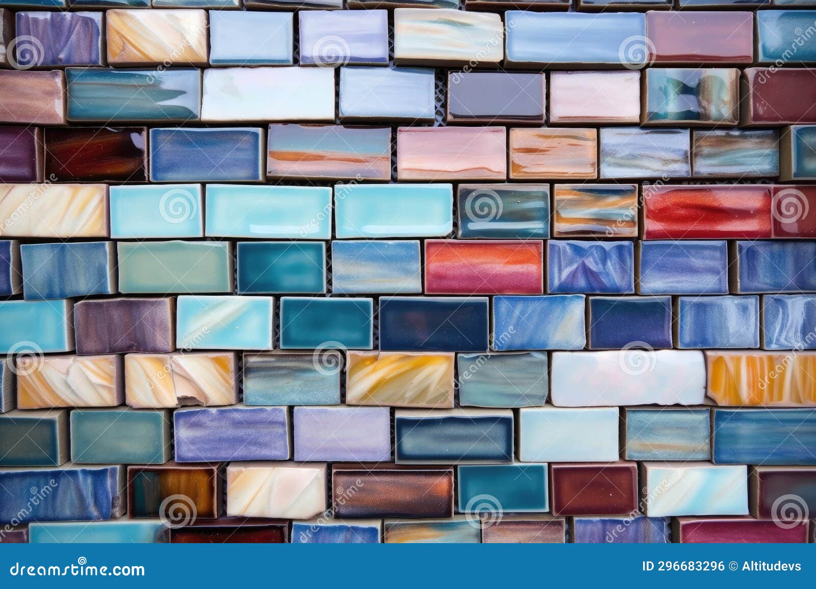 Ceramic Tiles Stacked Neatly on a Surface Stock Illustration ...