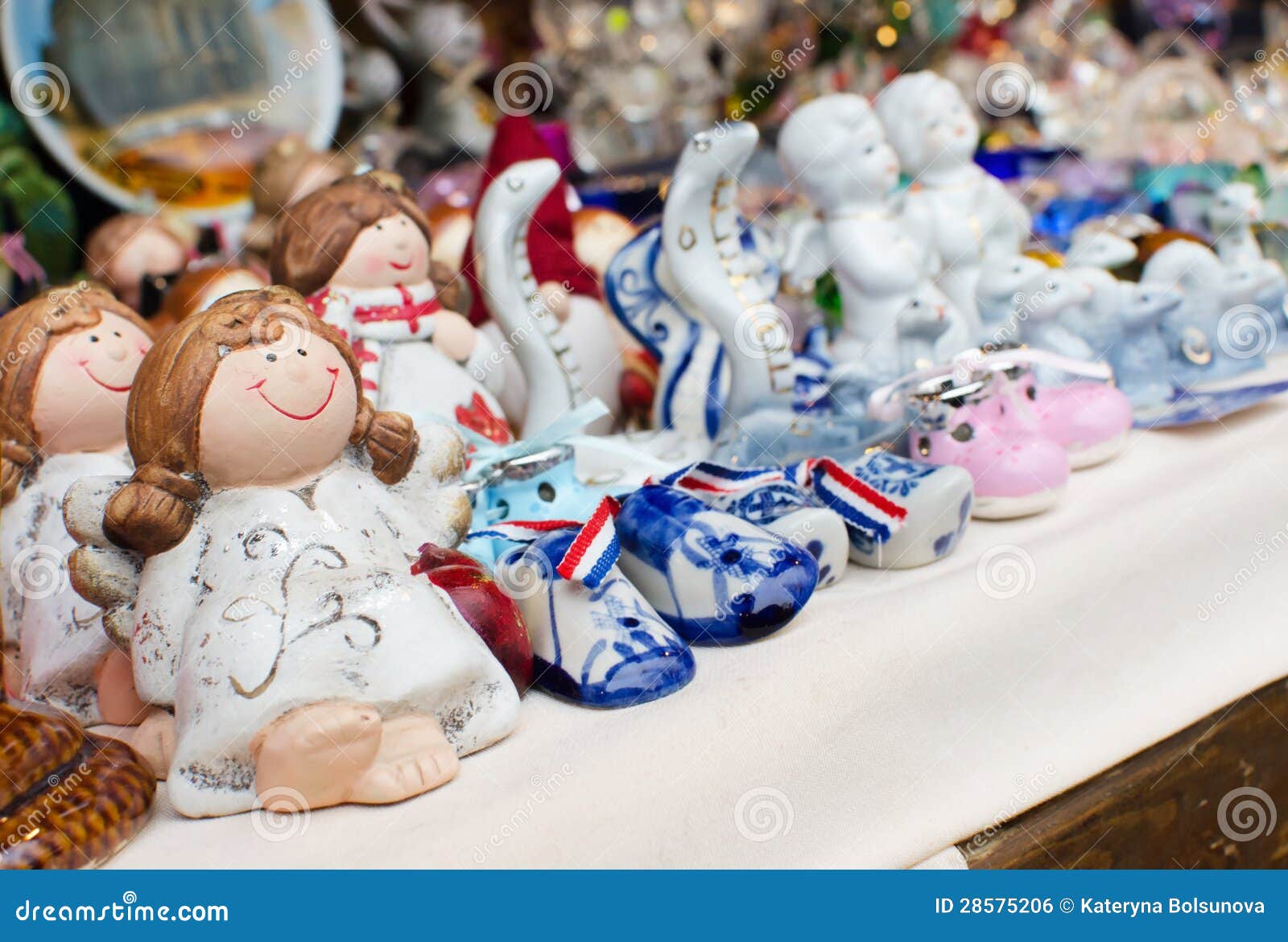 Ceramic Toys on City Market Stock Photo - Image of porcelain, toys ...