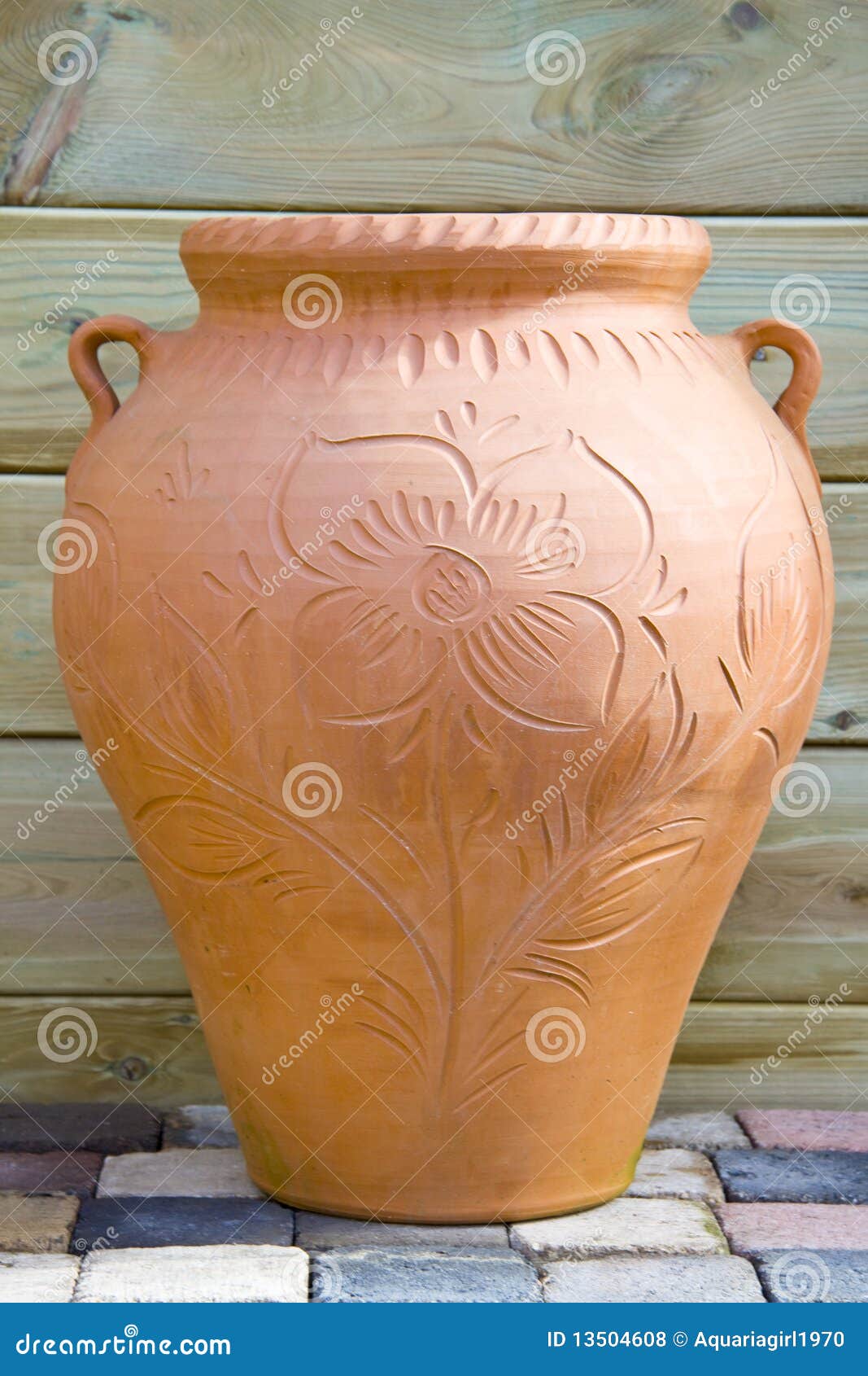 Ceramic vase stock photo. Image of planting, gardening - 13504608