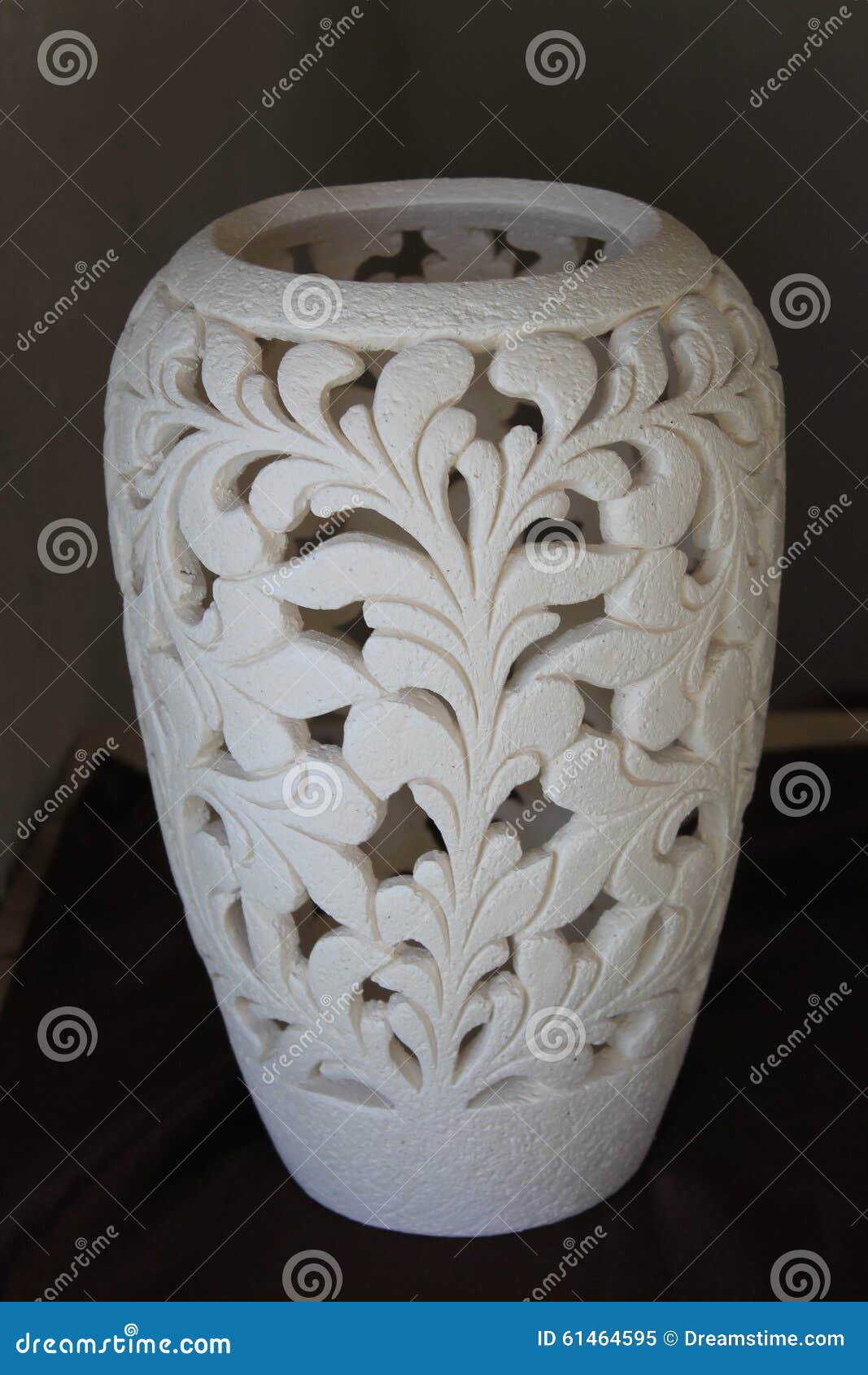 Ceramic Vase , Original Lace Vase Stock Image - Image of vase ...
