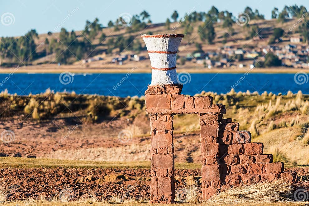 Ceramic Vase Peruvian Andes Puno Peru Stock Photo - Image of travel ...
