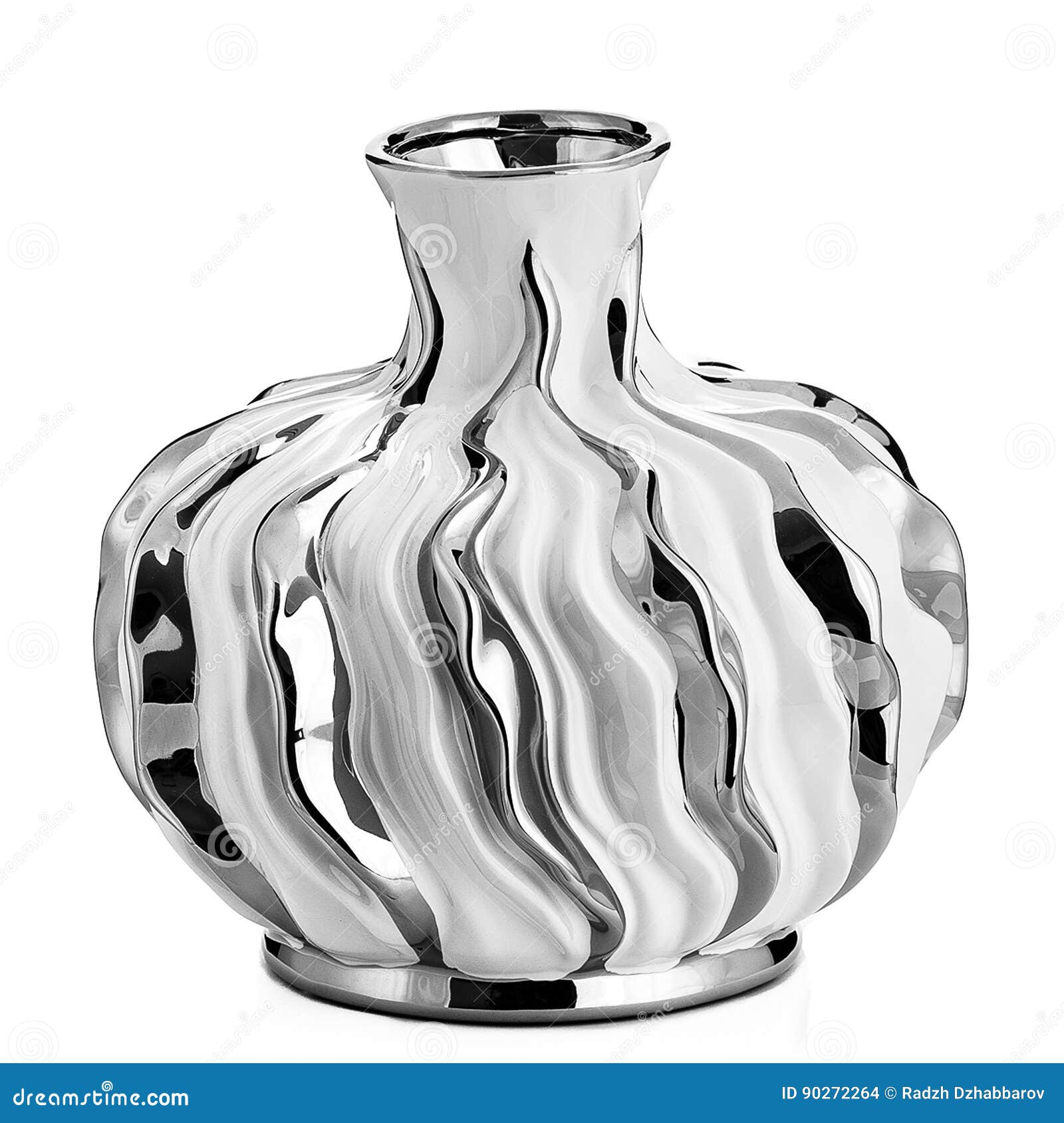 Ceramic Vase, White Background Stock Photo - Image of gift, macro: 90272264