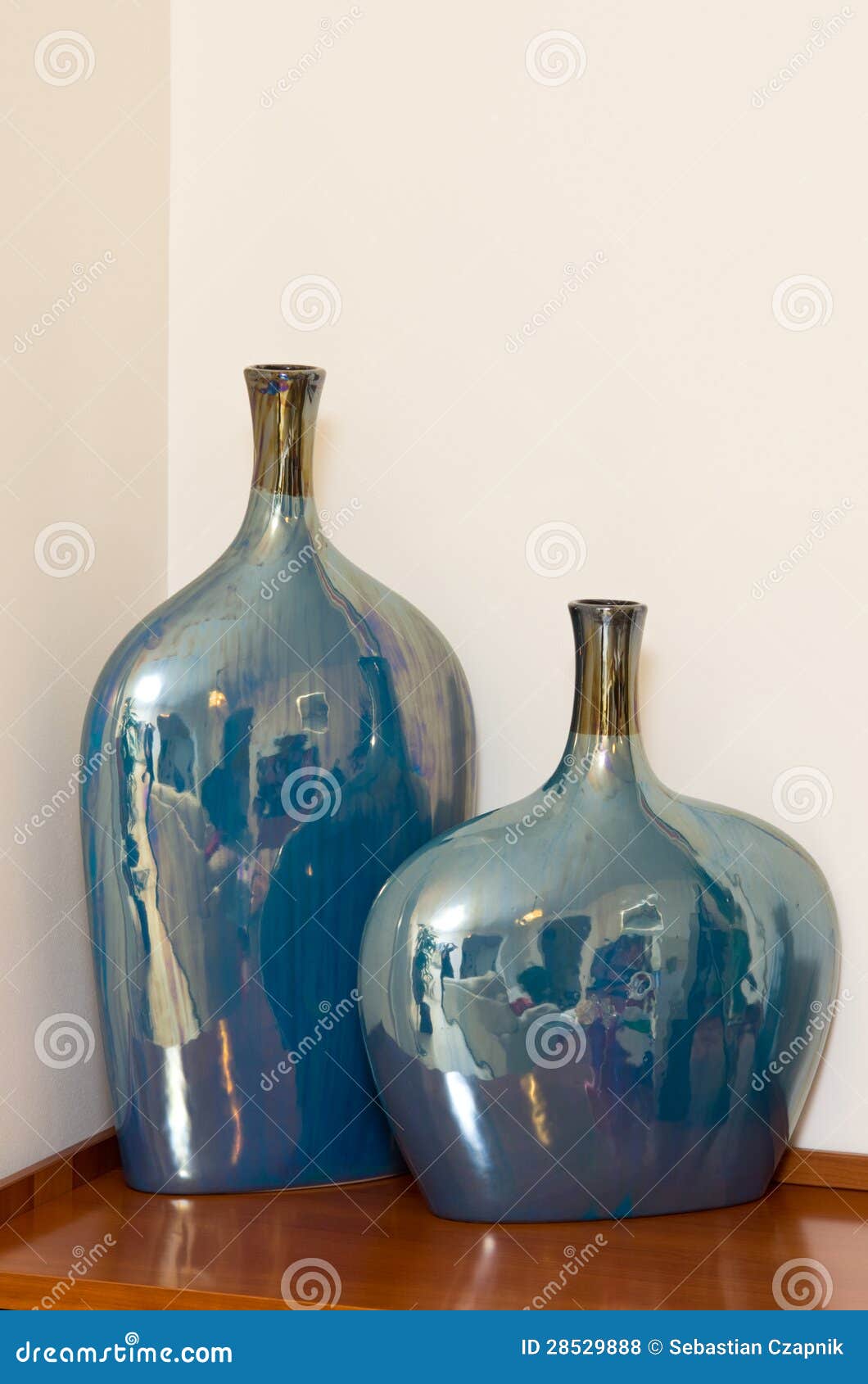 Ceramic vases still life stock photo. Image of detail - 28529888