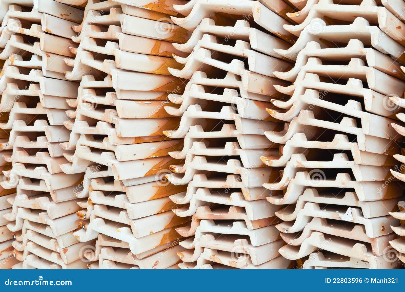 Ceramic wall stock photo. Image of stack, architecture - 22803596