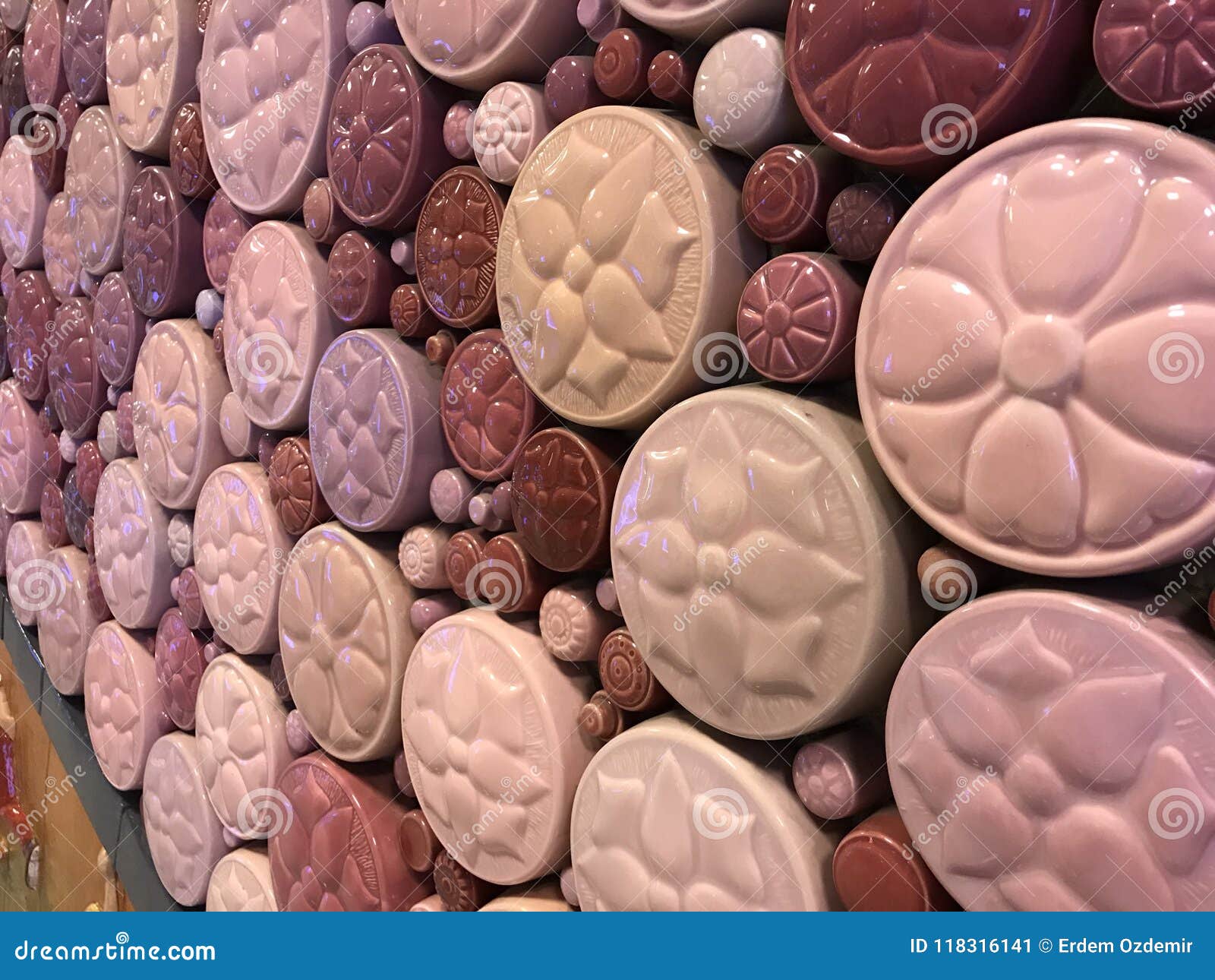 Ceramic Wall Design stock image. Image of ceramic, wall - 118316141