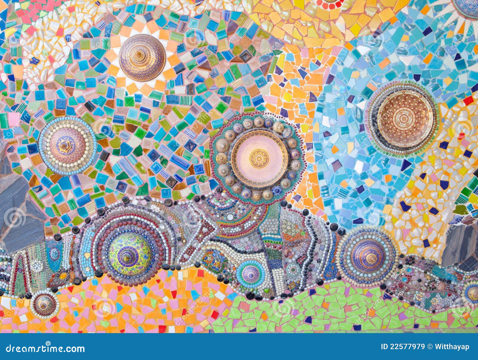 Ceramic wall pattern stock image. Image of decorative - 22577979