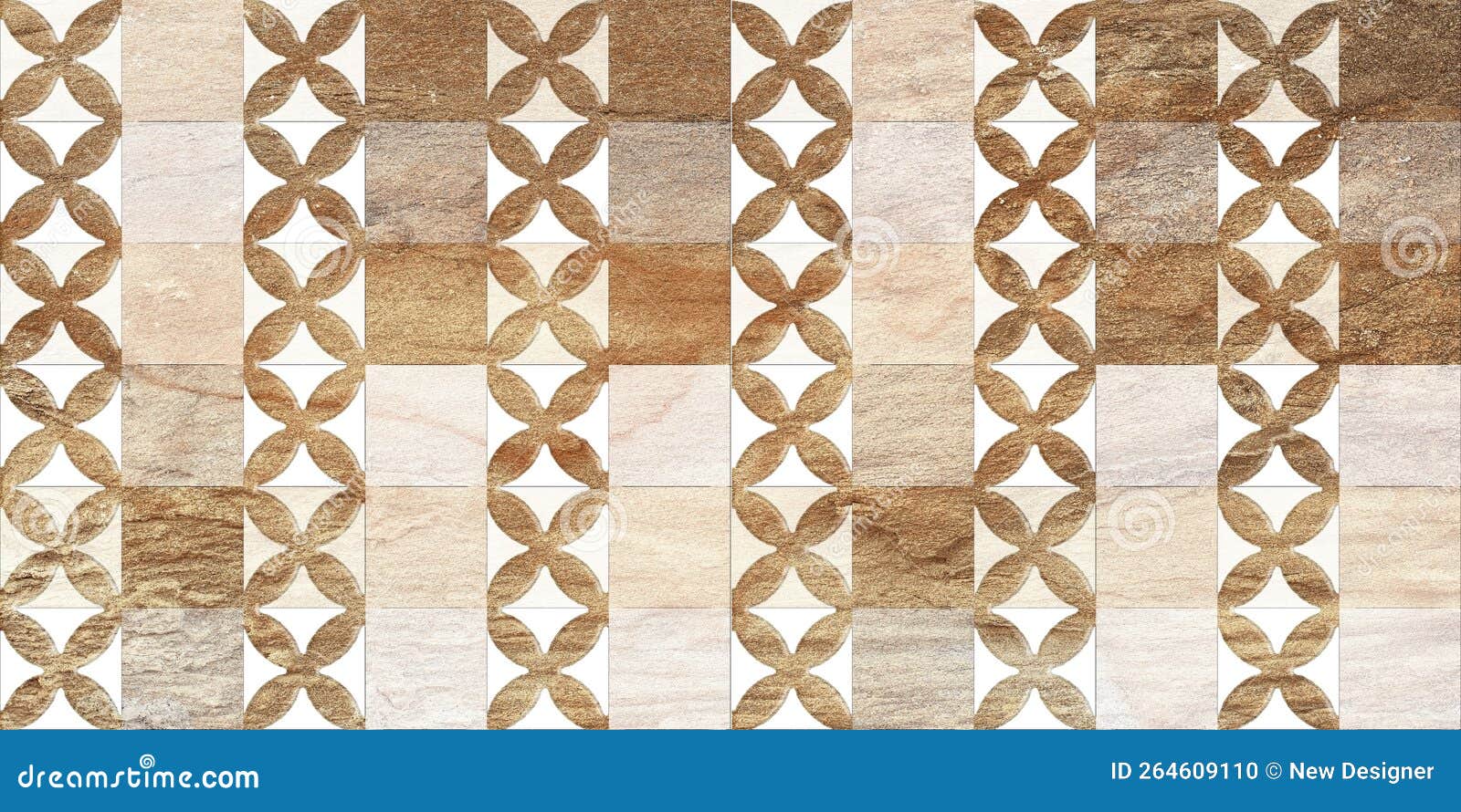 Ceramic Wall Tile Decor with Multi Color Continuous Joint Design. Also ...