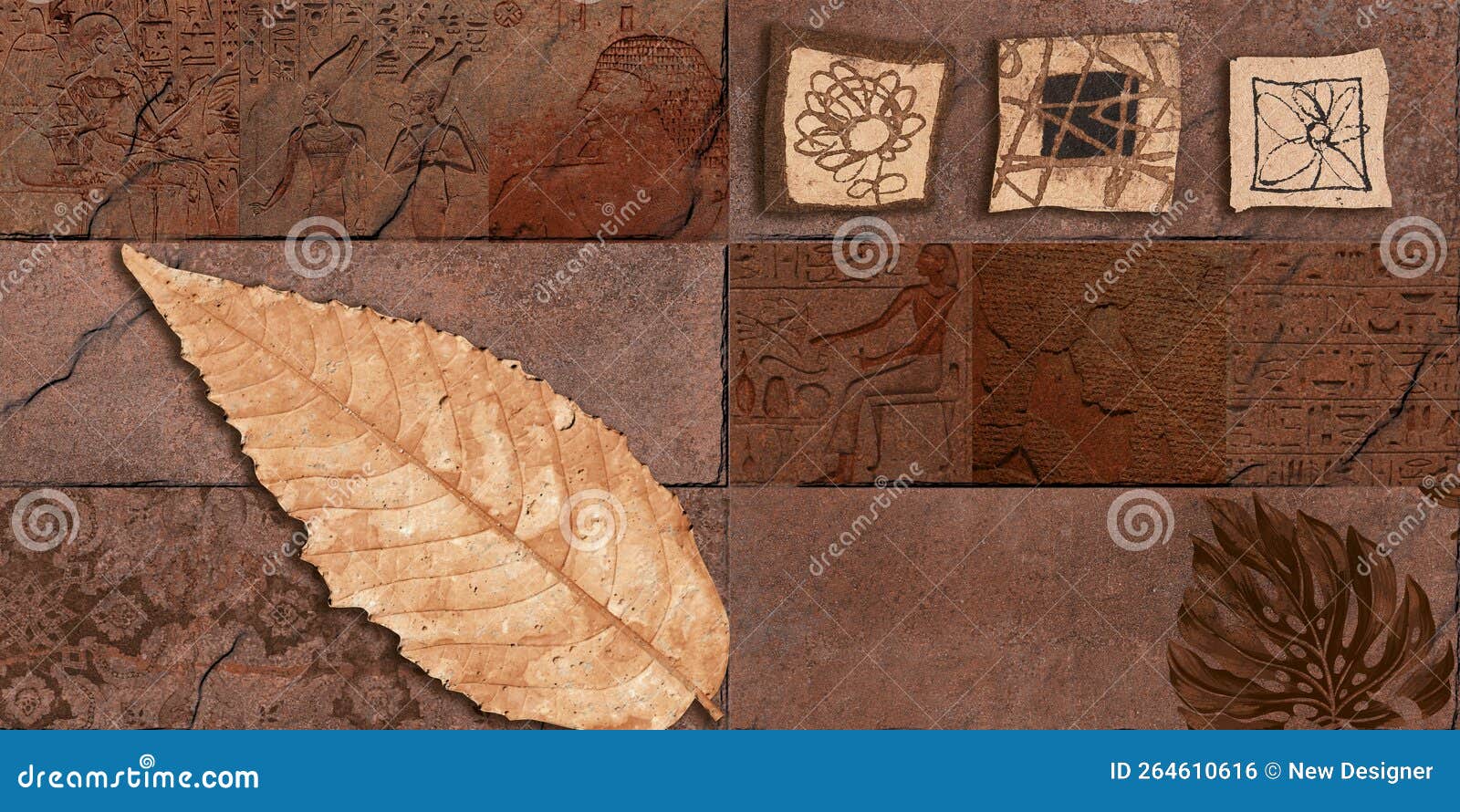 Ceramic Wall Tile Decor with Multi Color Continuous Joint Design. Also ...